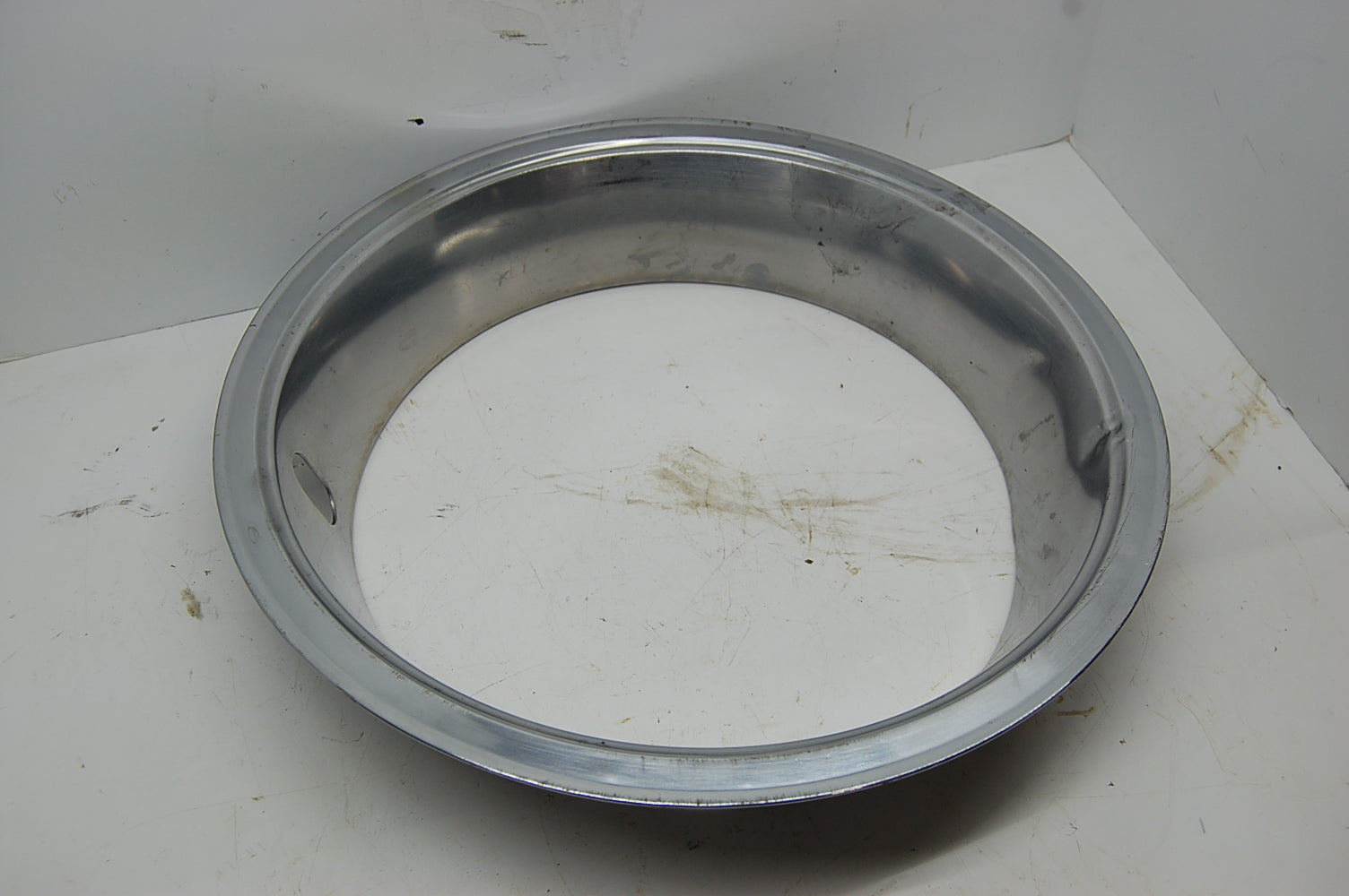 GM Beauty Ring 14" Inch Rim 3" Deep Chrome Ford Chrysler Vintage Used ...