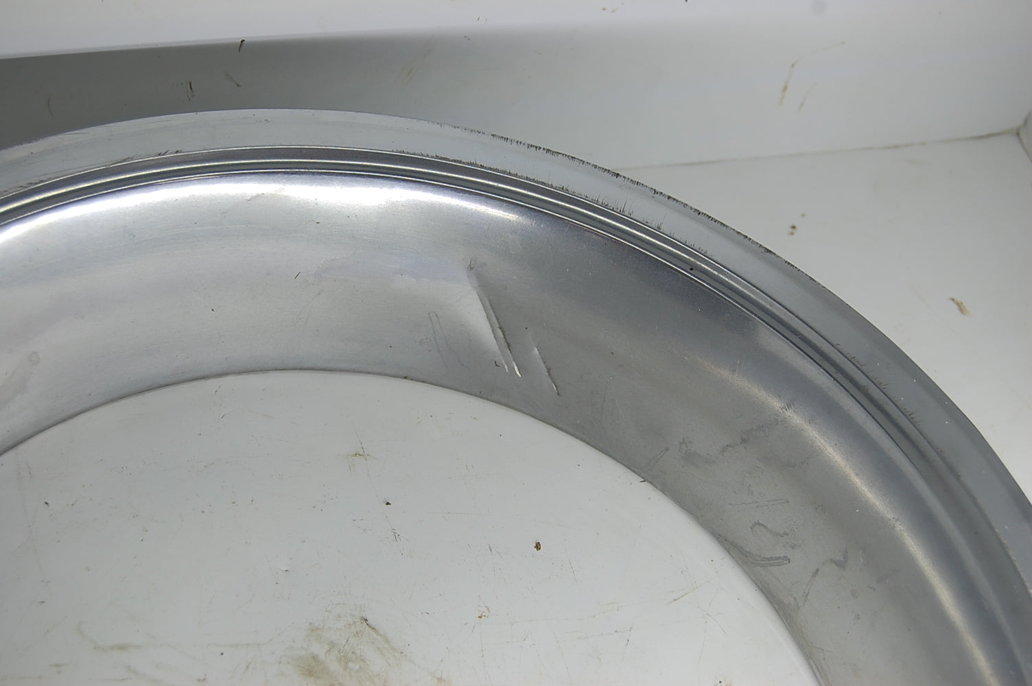 GM Beauty Ring 14" Inch Rim 3" Deep Chrome Ford Chrysler Vintage Used ...