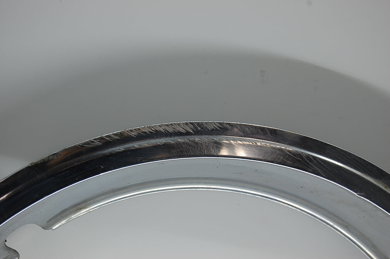 GM Beauty Ring 15" Inch Rim 2" Deep Chrome Ford Chrysler Vintage Used ...