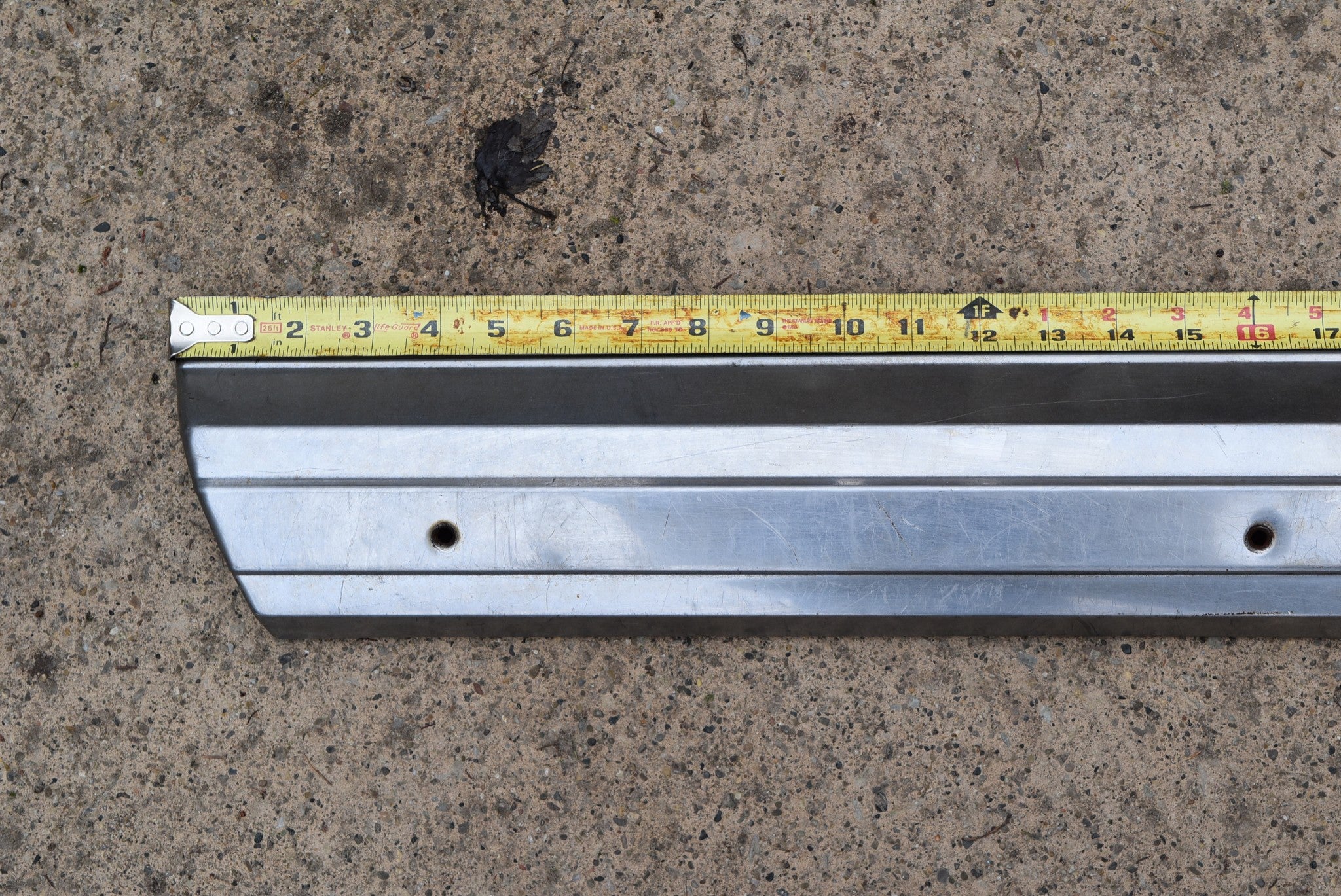 1968 1969 Ford Ranchero Tailgate Trim Moulding 68 69 Bed Stainless OEM ...