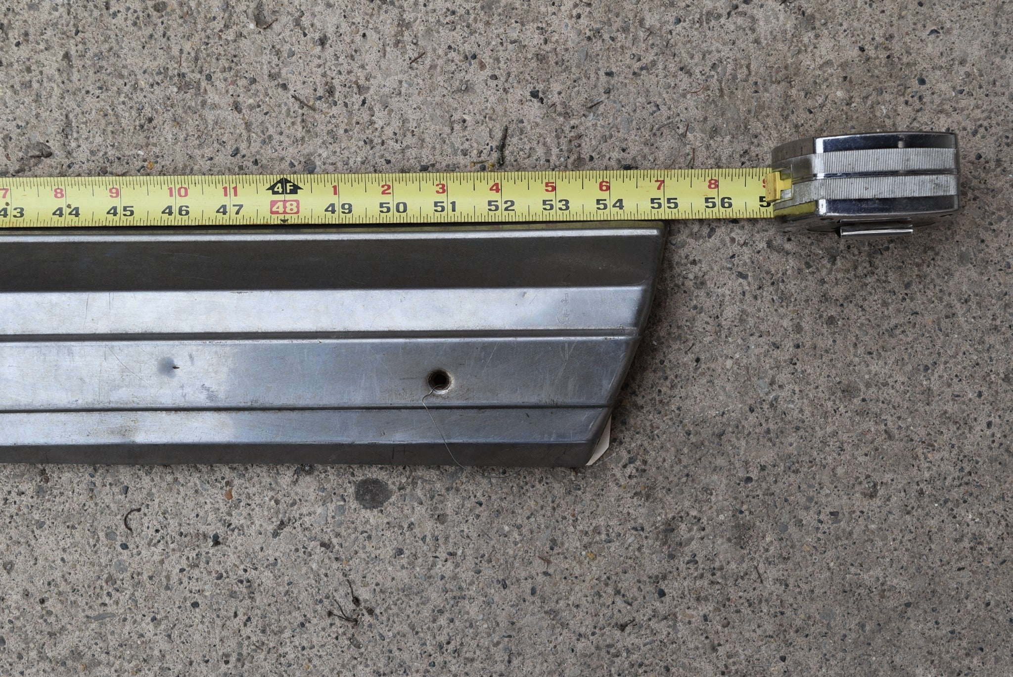 1968 1969 Ford Ranchero Tailgate Trim Moulding 68 69 Bed Stainless OEM ...