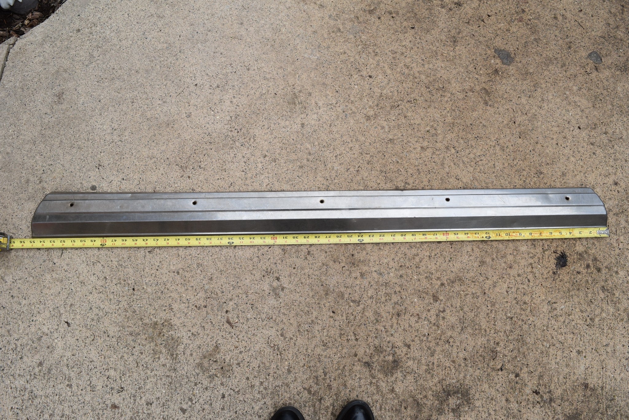 1968 1969 Ford Ranchero Tailgate Trim Moulding 68 69 Bed Stainless OEM ...