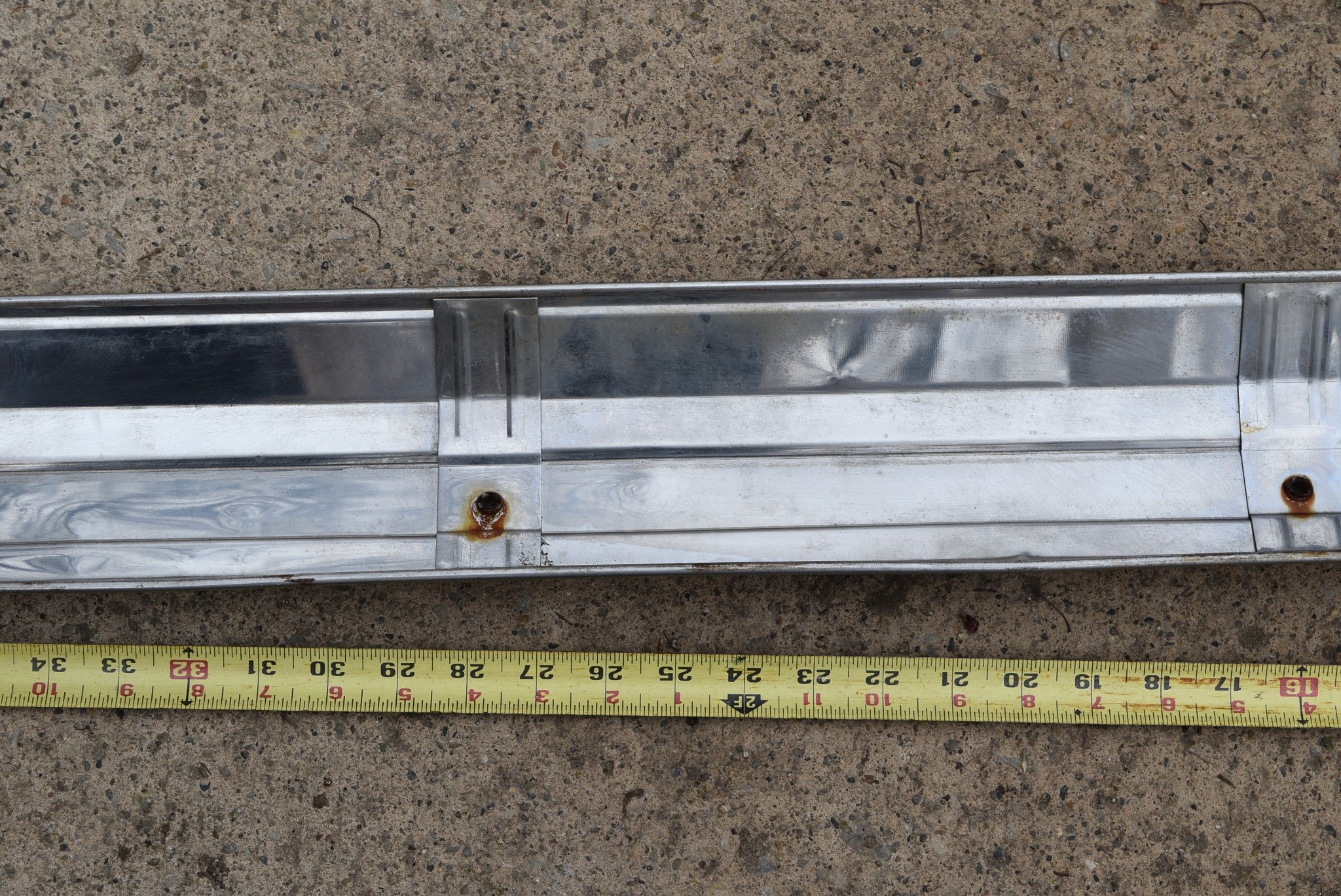 1968 1969 Ford Ranchero Tailgate Trim Moulding 68 69 Bed Stainless OEM ...