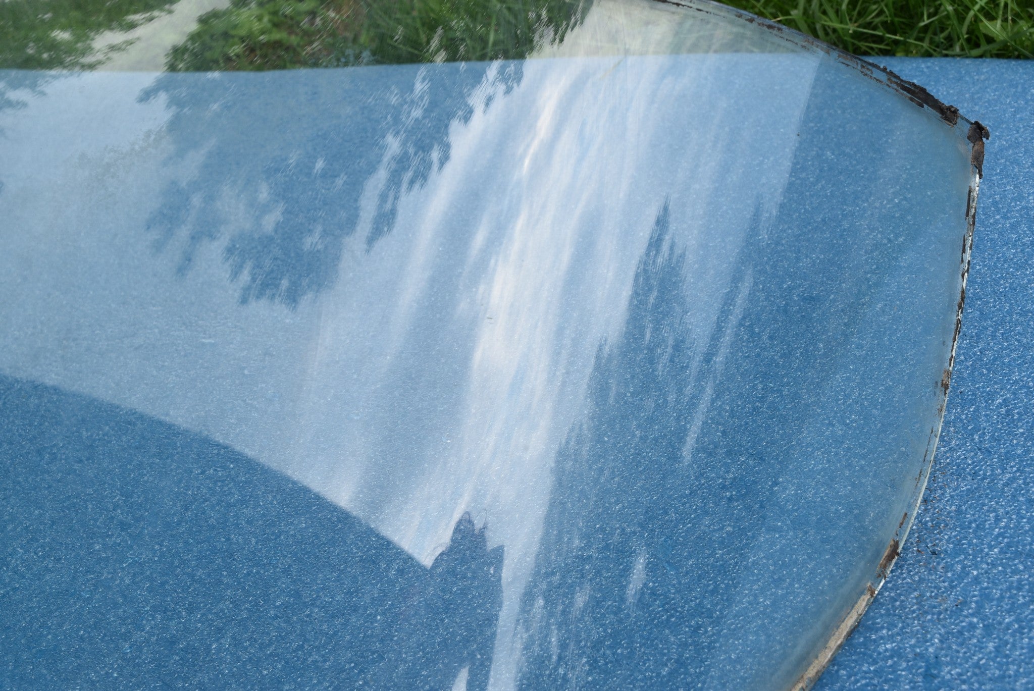 1958 Oldsmobile Super 88 Rear Window Glass Back Windshield 58 Olds 4 D ...