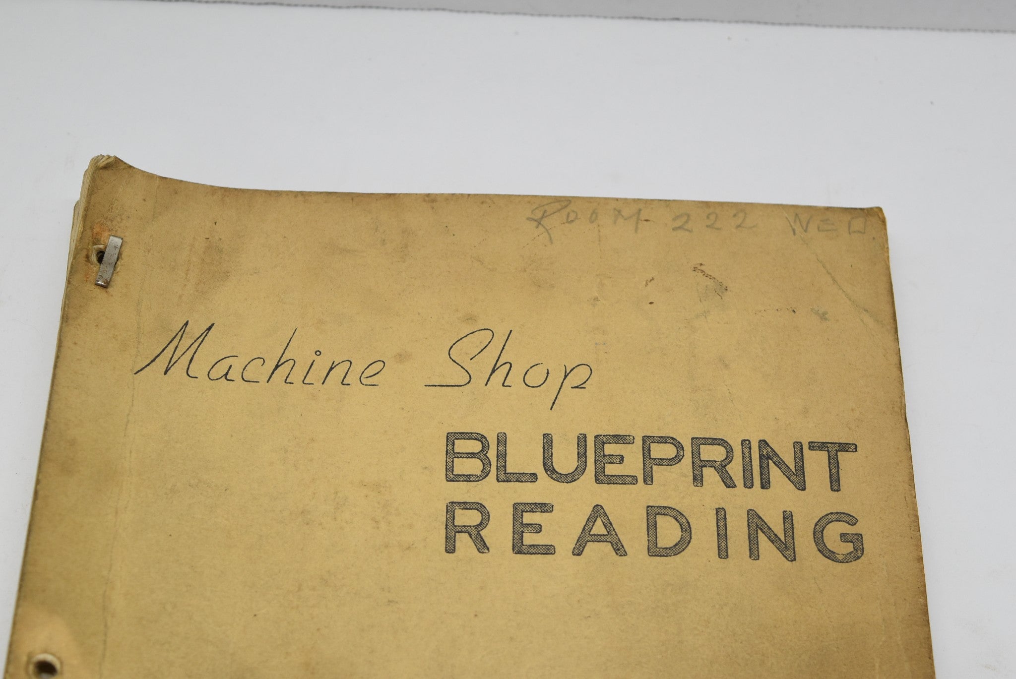 1920s Military Army Air Corps Machine Shop Blueprint Reading Work Book ...