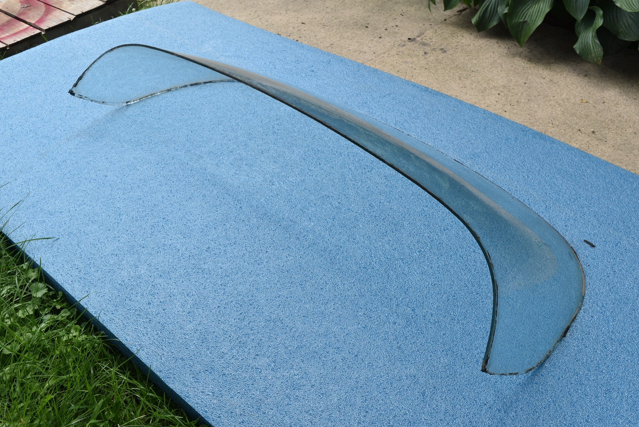 1958 Oldsmobile Super 88 Rear Window Glass Back Windshield 58 Olds 4 D ...