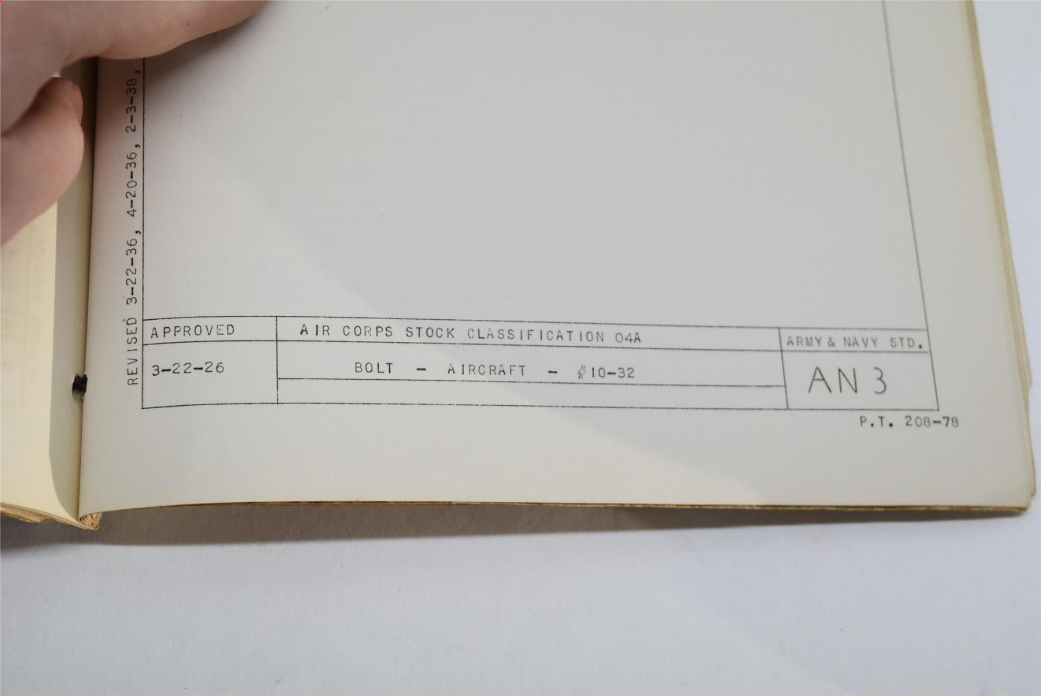 1920s Military Army Air Corps Machine Shop Blueprint Reading Work Book ...