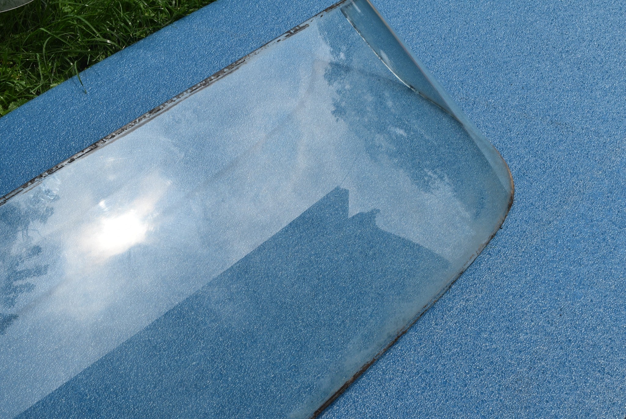 1958 Oldsmobile Super 88 Rear Window Glass Back Windshield 58 Olds 4 D ...