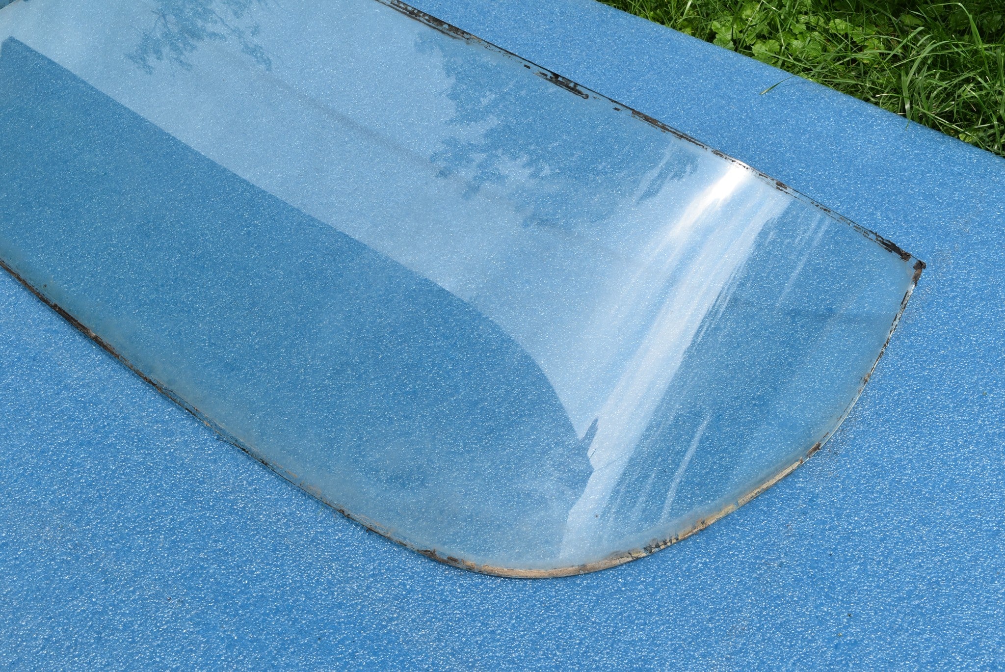 1958 Oldsmobile Super 88 Rear Window Glass Back Windshield 58 Olds 4 D ...