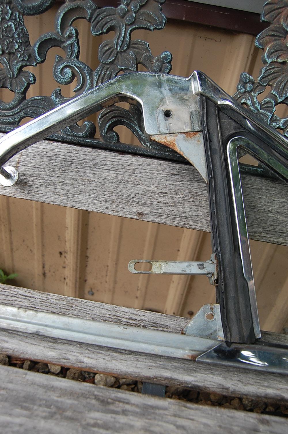 1963 Pontiac Catalina Passenger RH Vent Window Frame And Glass Origina ...