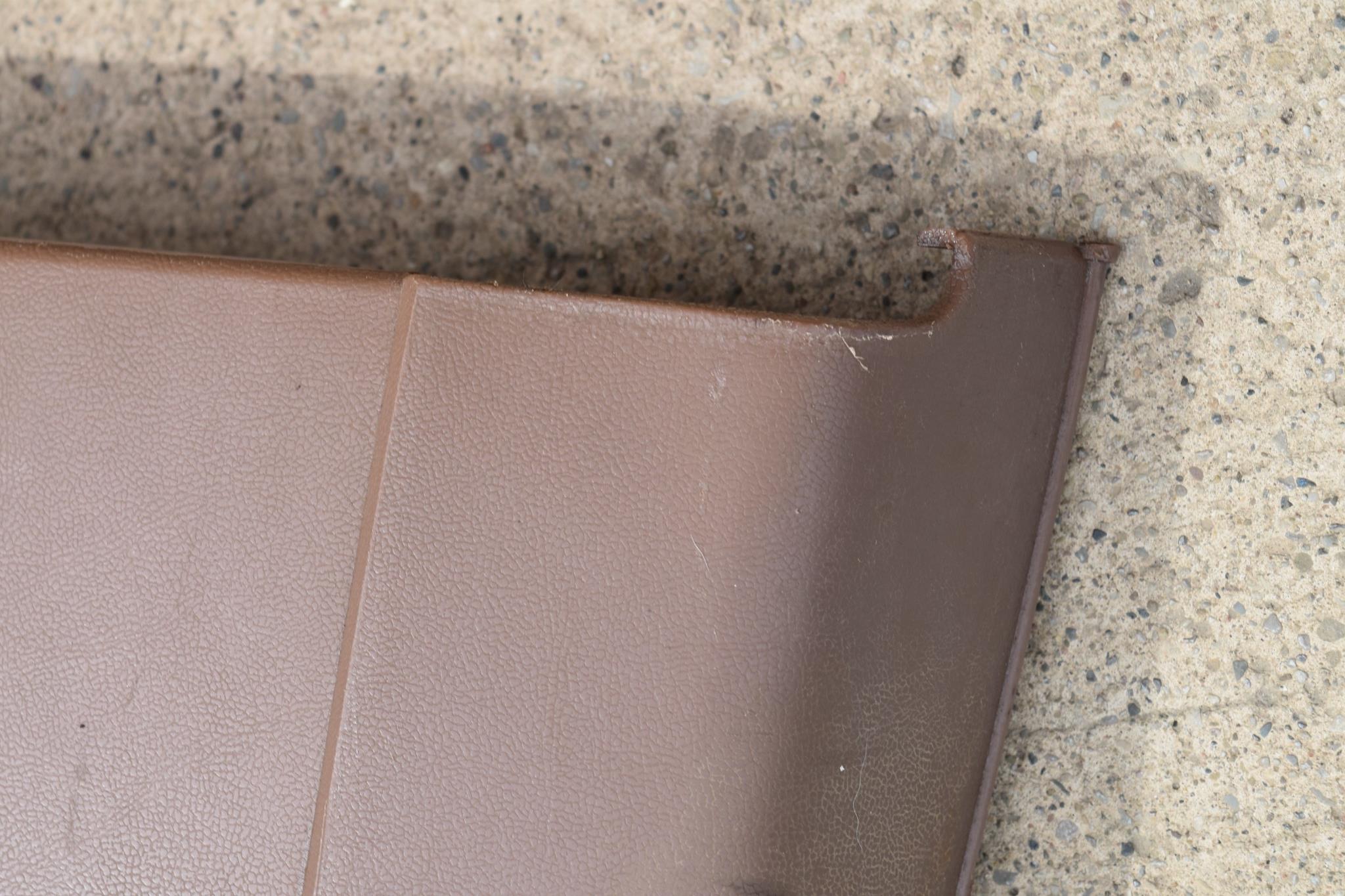 1970 AMC Javelin High Back Turtle Shell Bucket Seat Back Plastic Right ...