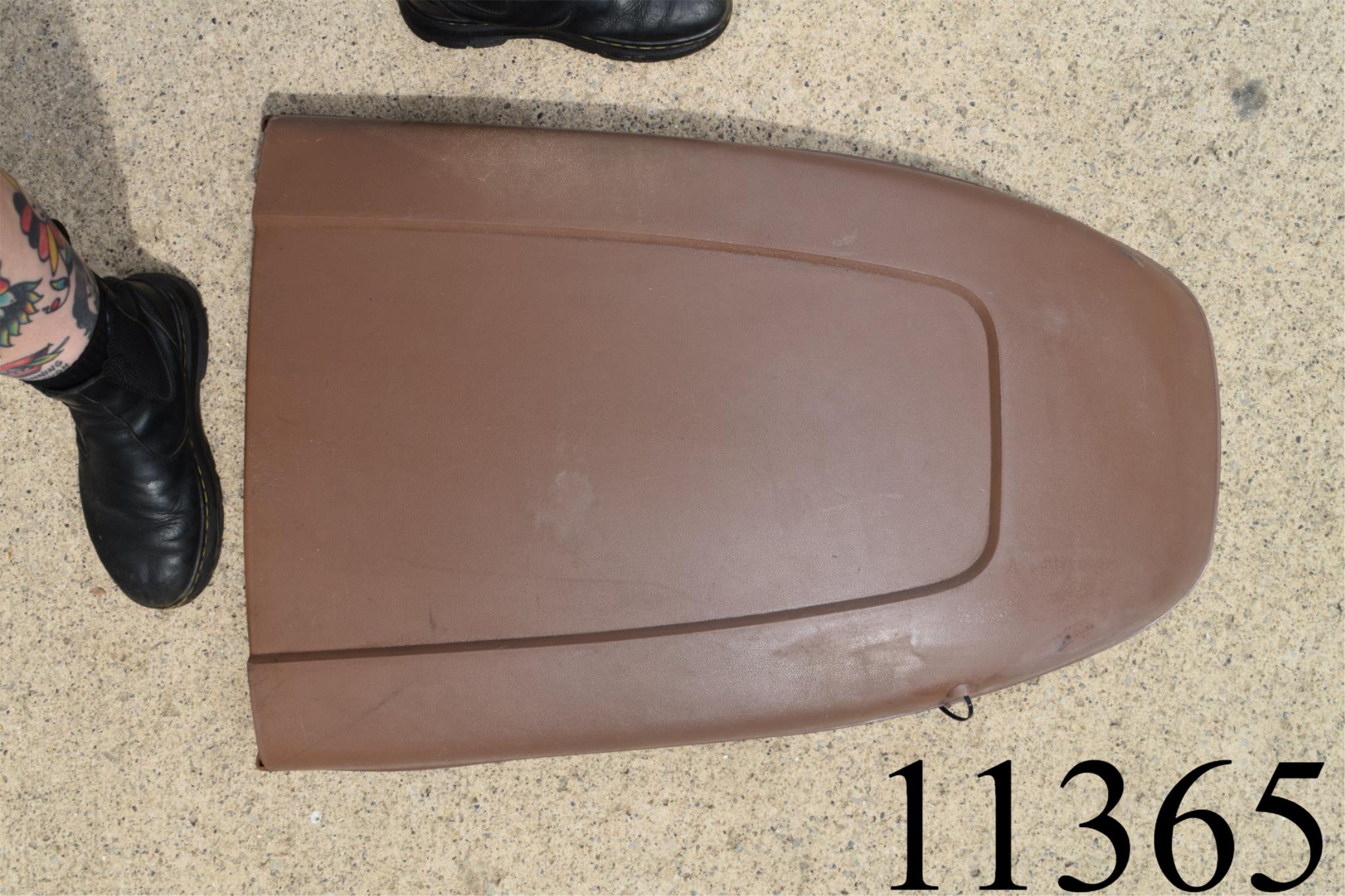 1970 AMC Javelin High Back Turtle Shell Bucket Seat Back Plastic Right ...