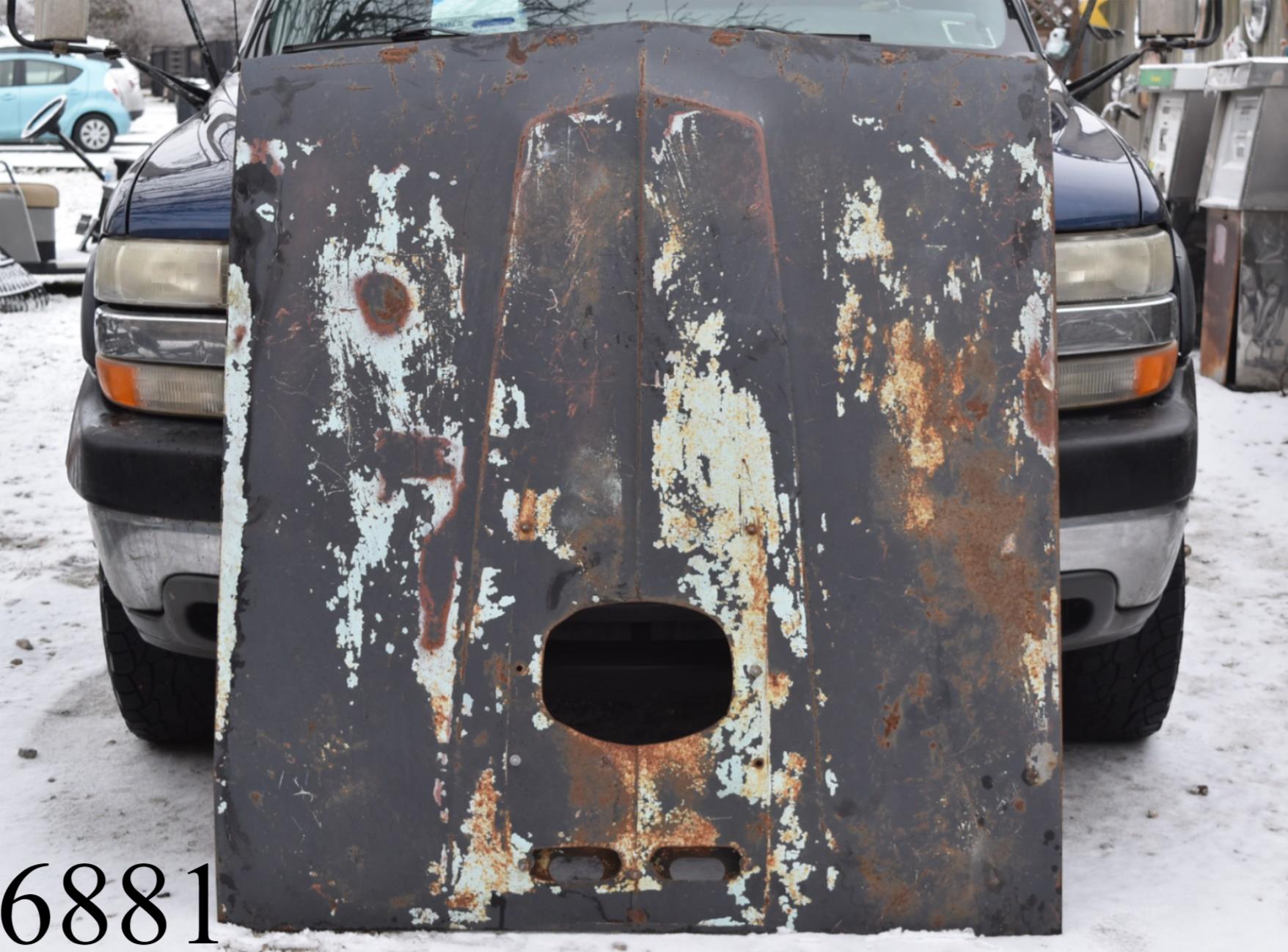 RARE 1968 68 Ford Ranchero Hood Bonnet Torino Fairlane 1969 69 BENT NE ...