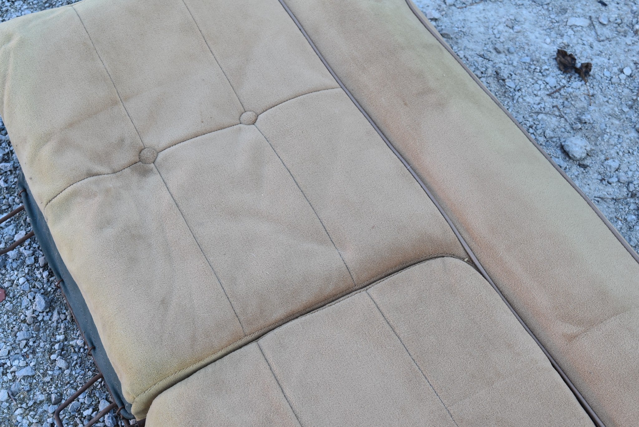 1957 1958 Cadillac Series 75 Fleetwood Limo Limousine Rear Seat Upper ...