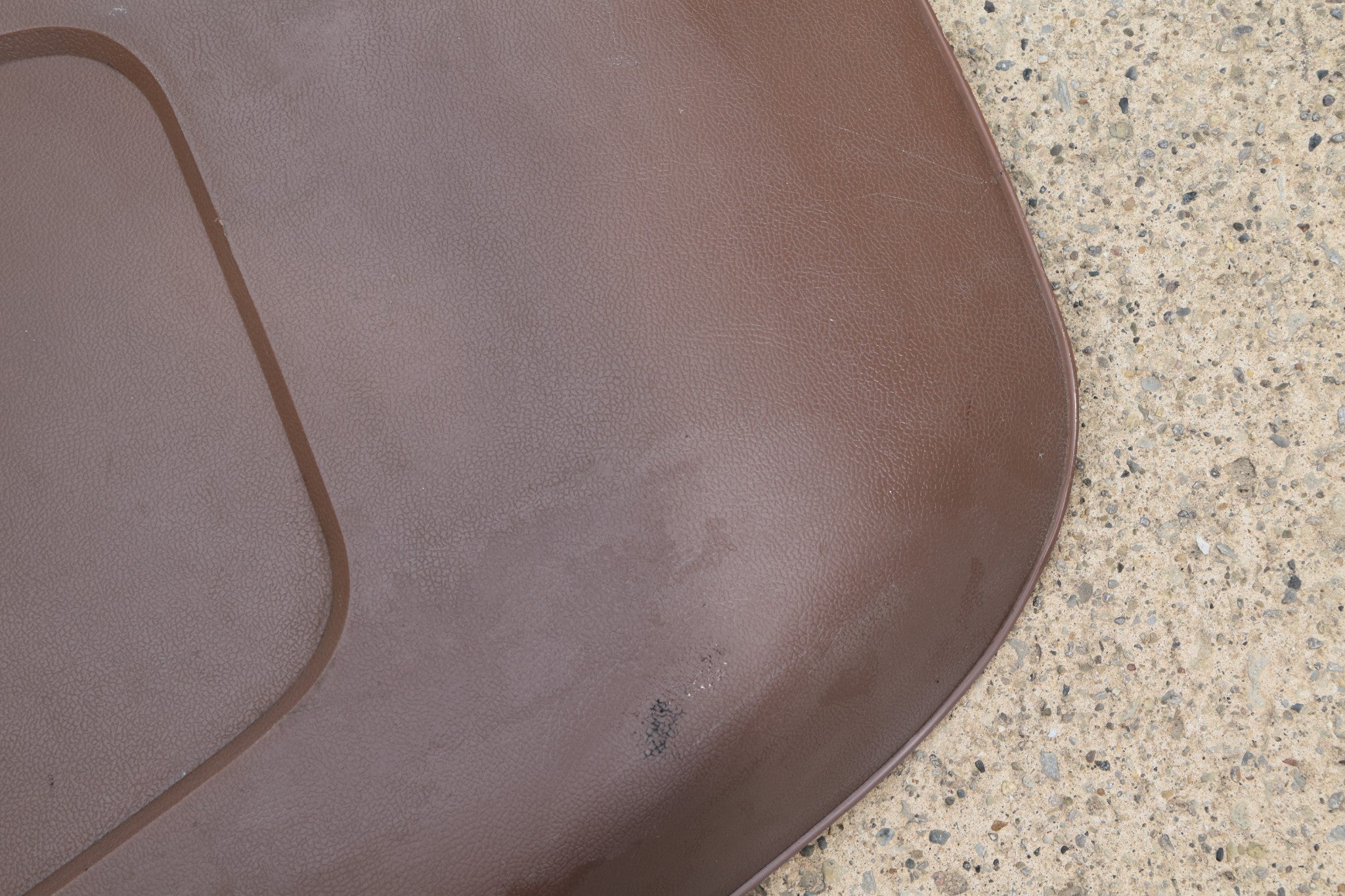 1970 AMC Javelin High Back Turtle Shell Bucket Seat Back Plastic Right ...