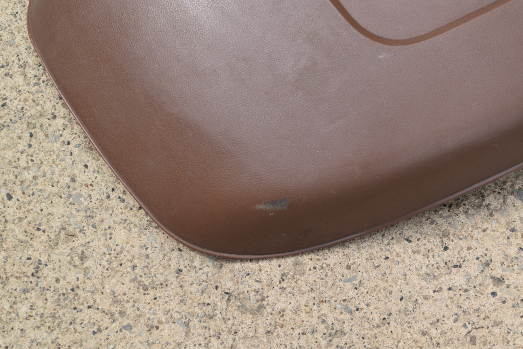 1970 AMC Javelin High Back Turtle Shell Bucket Seat Back Plastic Right ...