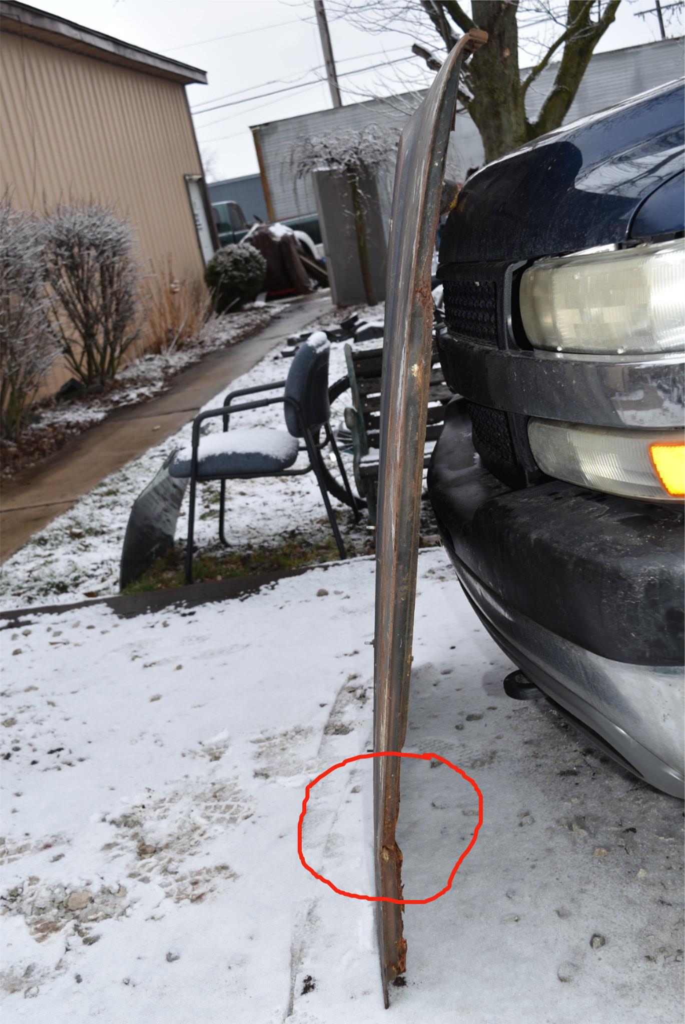 RARE 1968 68 Ford Ranchero Hood Bonnet Torino Fairlane 1969 69 BENT NE ...