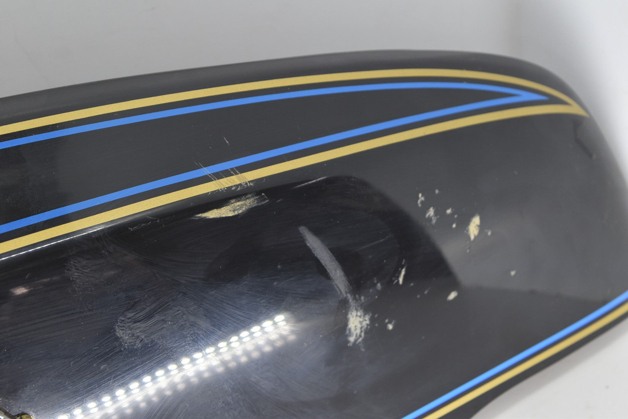 Honda GL1000 1977 77 Goldwing LH Driver Fuel Tank Cover OEM Trim Origi ...