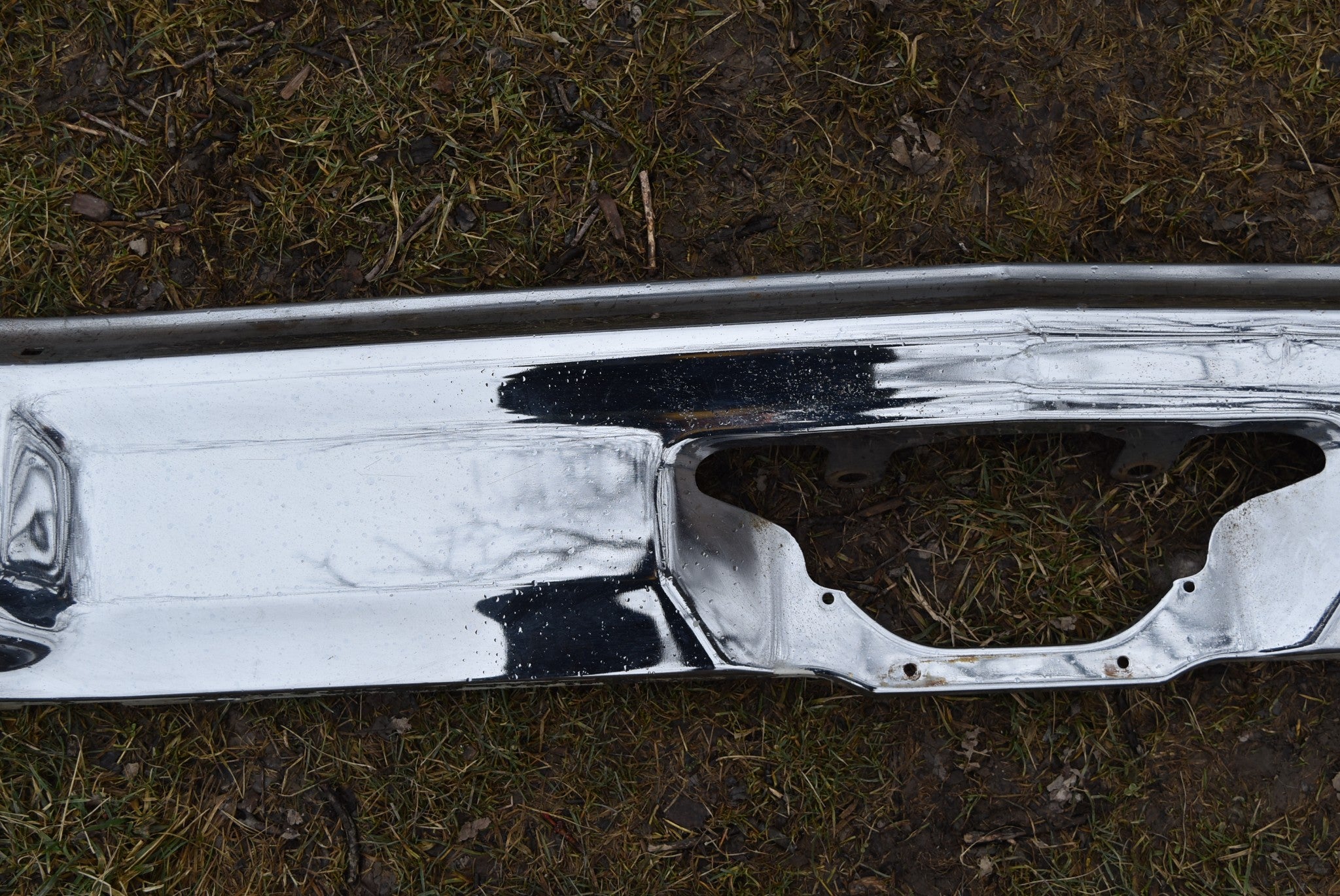 Original 1970 70 Chevelle Rear Bumper OEM Chevrolet Metal Chevy One Ye ...