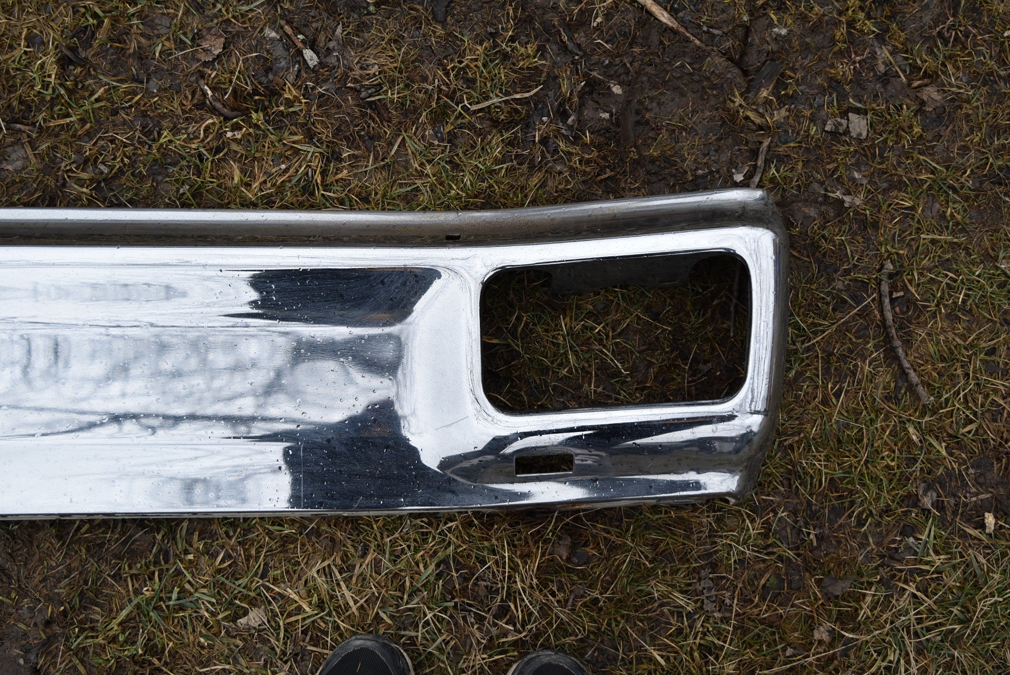 Original 1970 70 Chevelle Rear Bumper OEM Chevrolet Metal Chevy One Ye ...