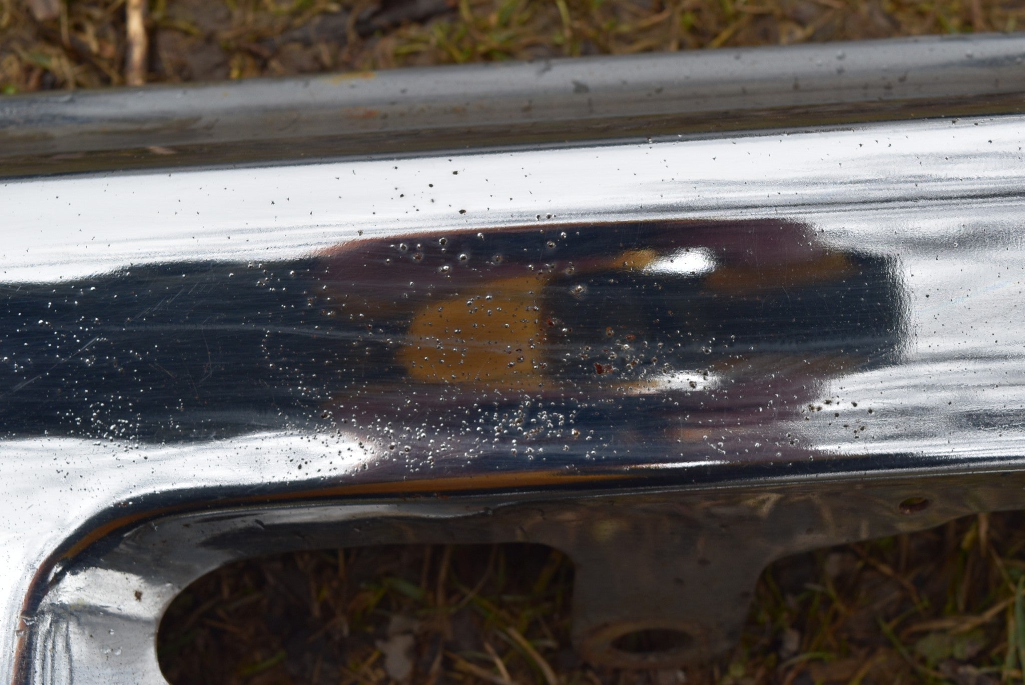 Original 1970 70 Chevelle Rear Bumper OEM Chevrolet Metal Chevy One Ye ...