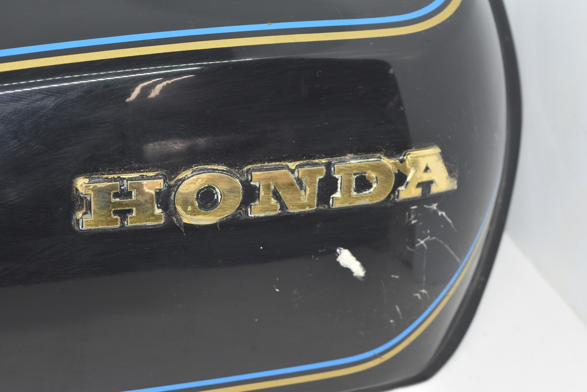 Honda GL1000 1977 77 Goldwing RH Pass Fuel Tank Cover OEM Trim Origina ...