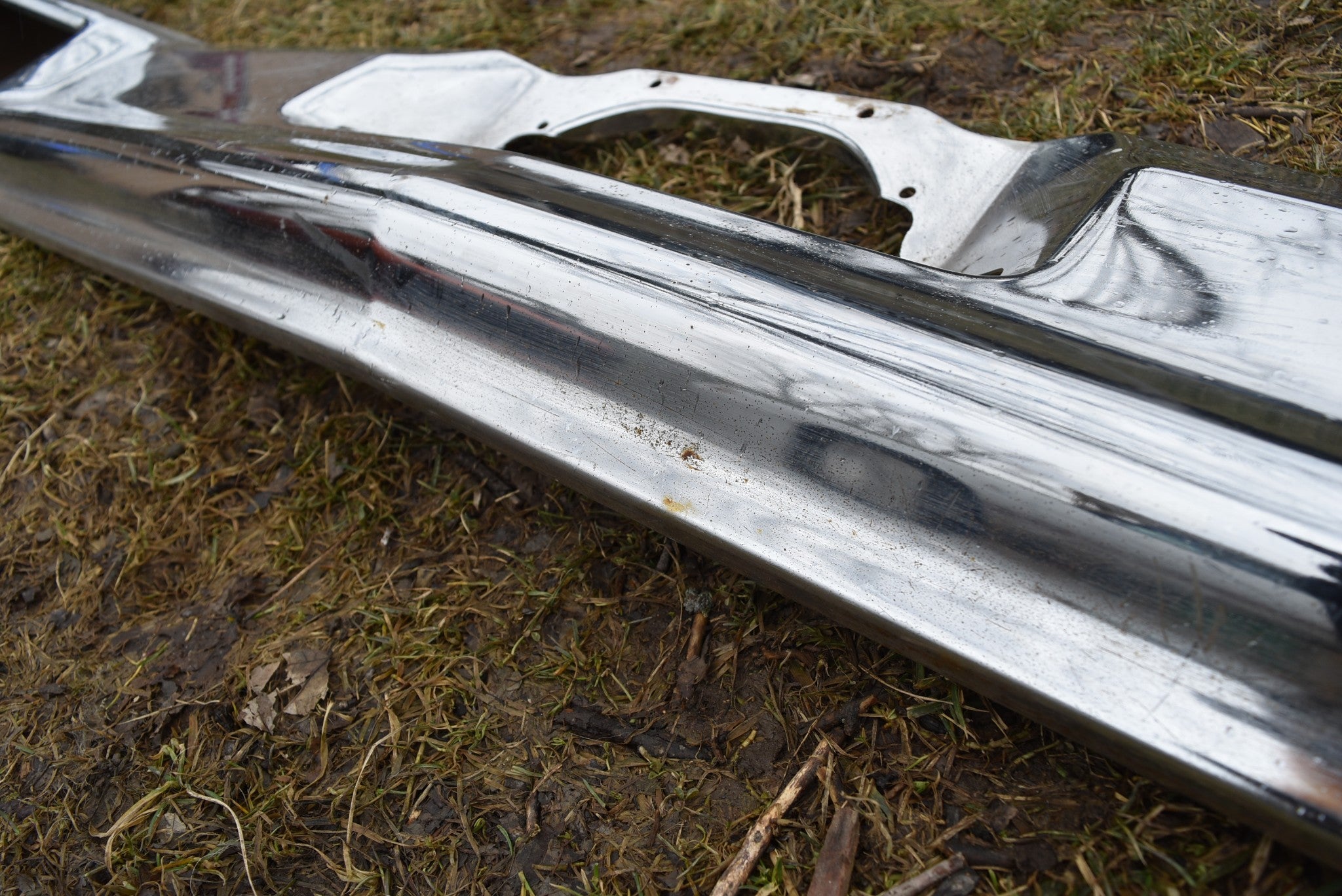 Original 1970 70 Chevelle Rear Bumper OEM Chevrolet Metal Chevy One Ye ...