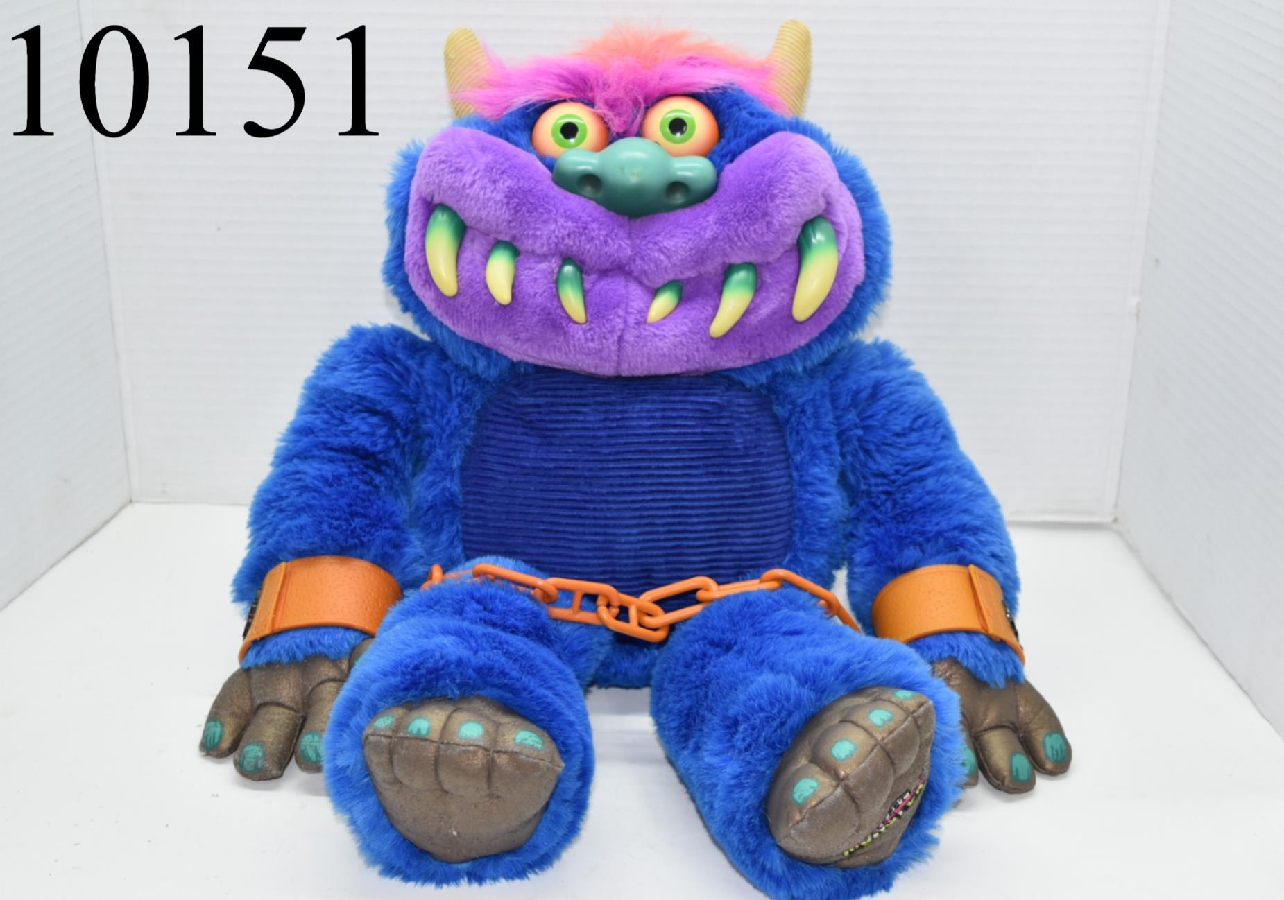 2001 My Pet Monster Breakaway Handcuffs Chain Talking Tested Working P ...