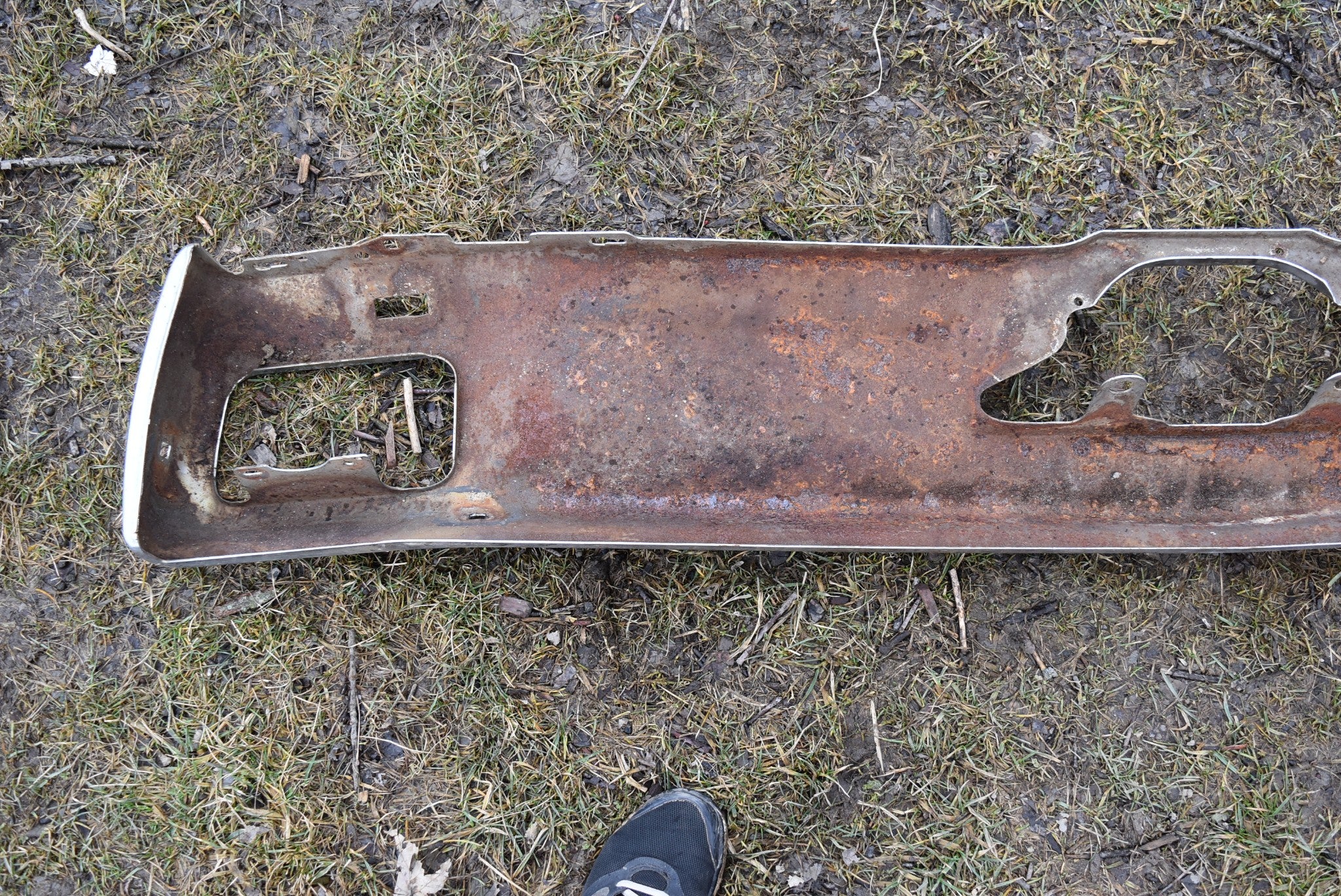 Original 1970 70 Chevelle Rear Bumper OEM Chevrolet Metal Chevy One Ye ...