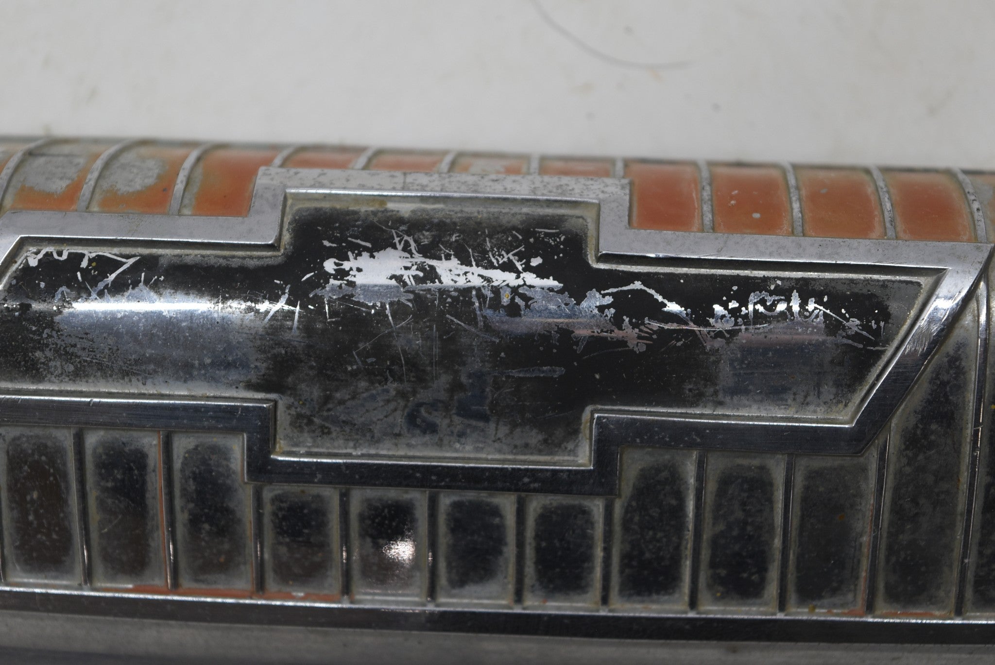 1957 Chevrolet Pickup Truck Hood Emblem OEM Trim Chevy 57 3100 3200 Ap ...