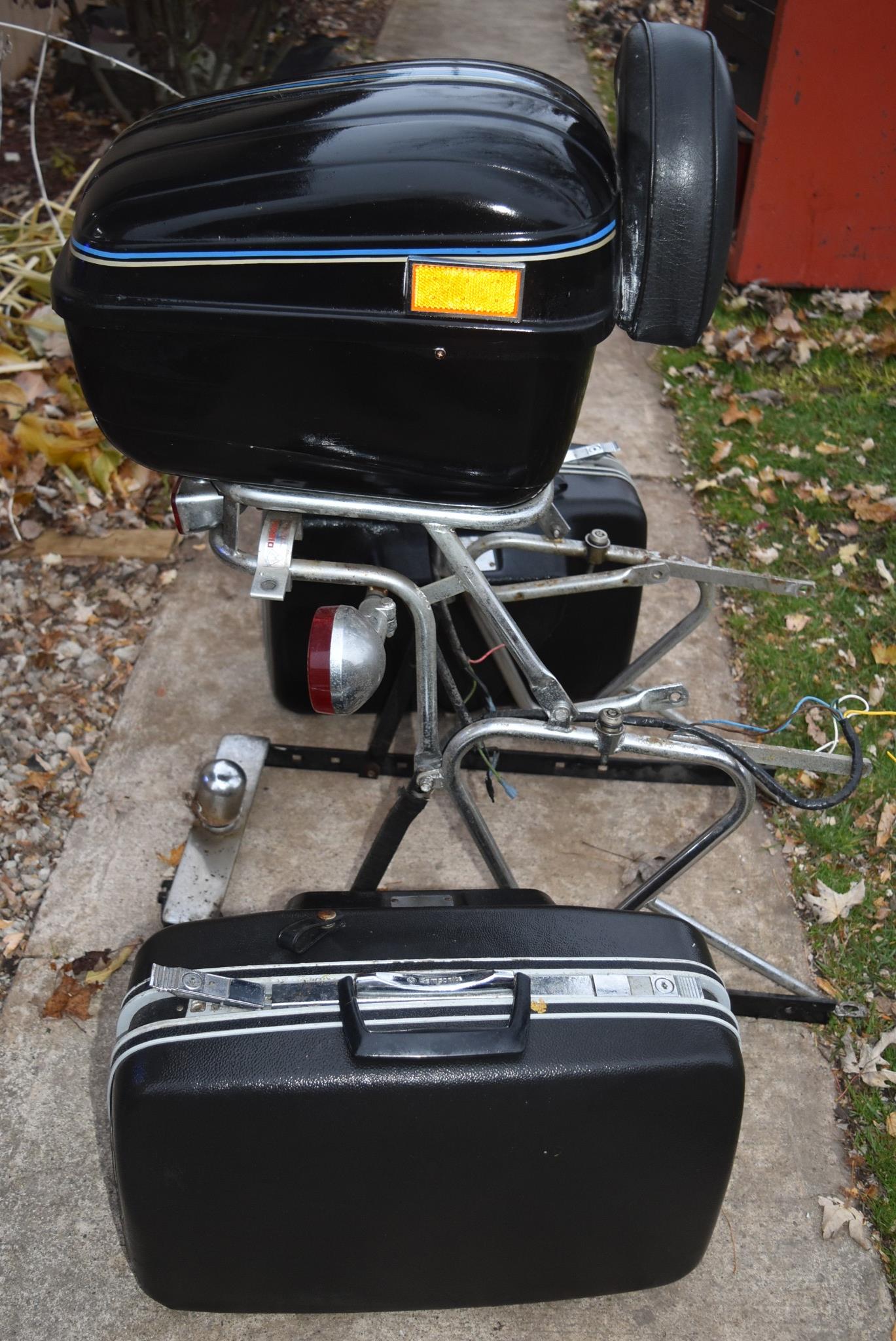Honda GL1000 GL 1000 Touring Package Luggage Set Goldwing 1977 77 Sadd ...