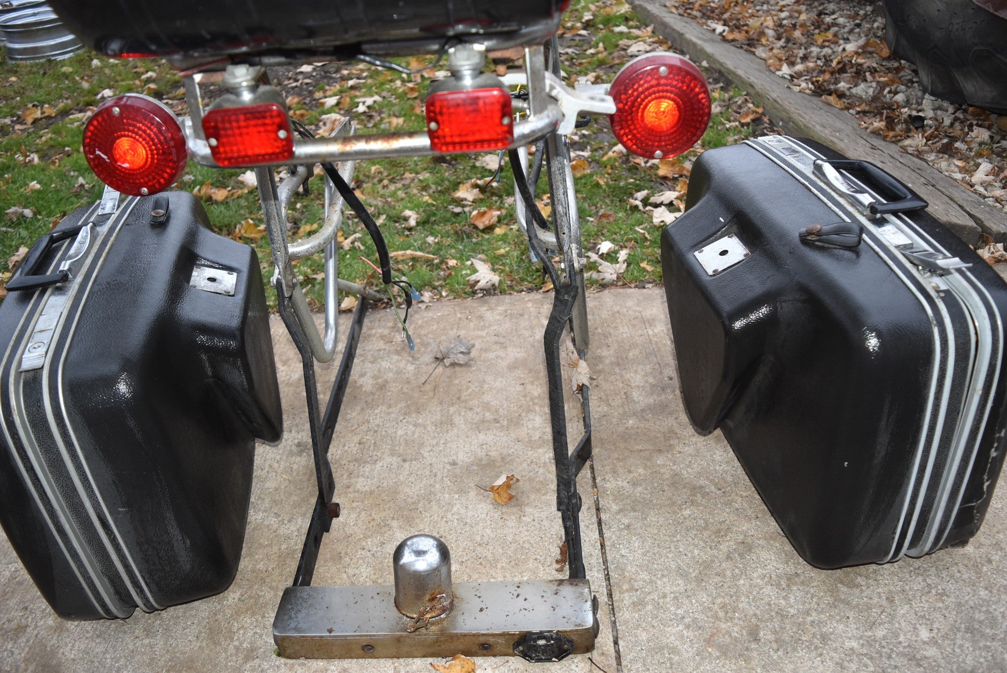 Honda GL1000 GL 1000 Touring Package Luggage Set Goldwing 1977 77 Sadd ...