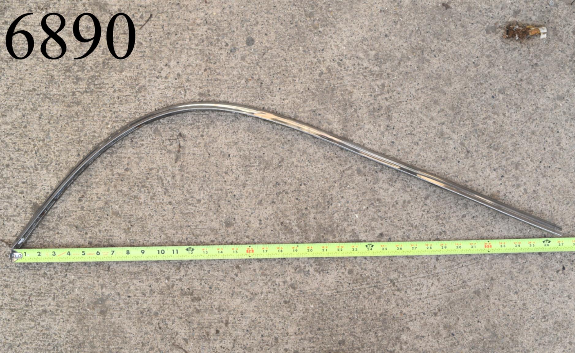 1958 58 Chevy Bel Air 4 Door Rear Windshield Lower Right Trim Belair M ...