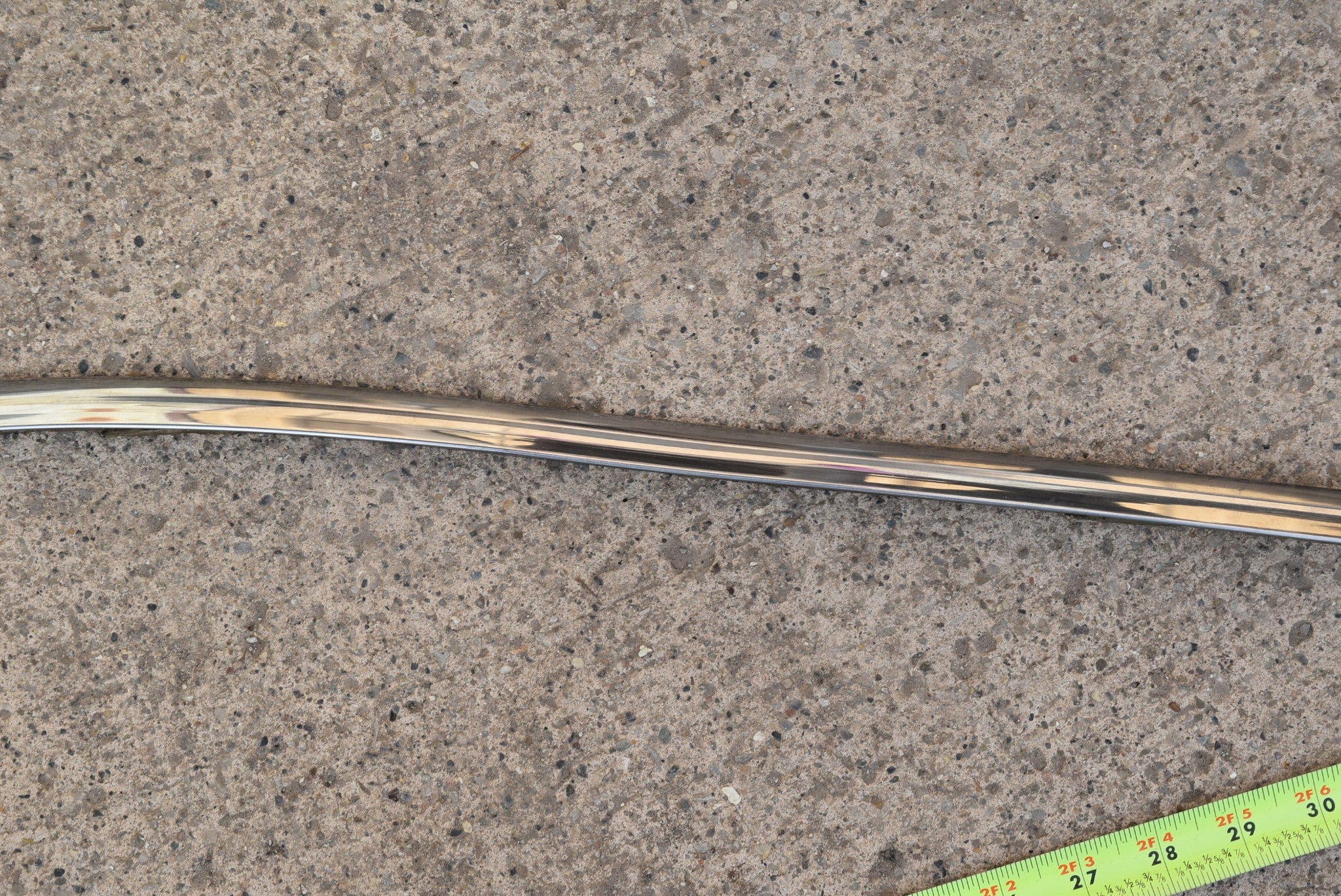 1958 58 Chevy Bel Air 4 Door Rear Windshield Lower Right Trim Belair M ...