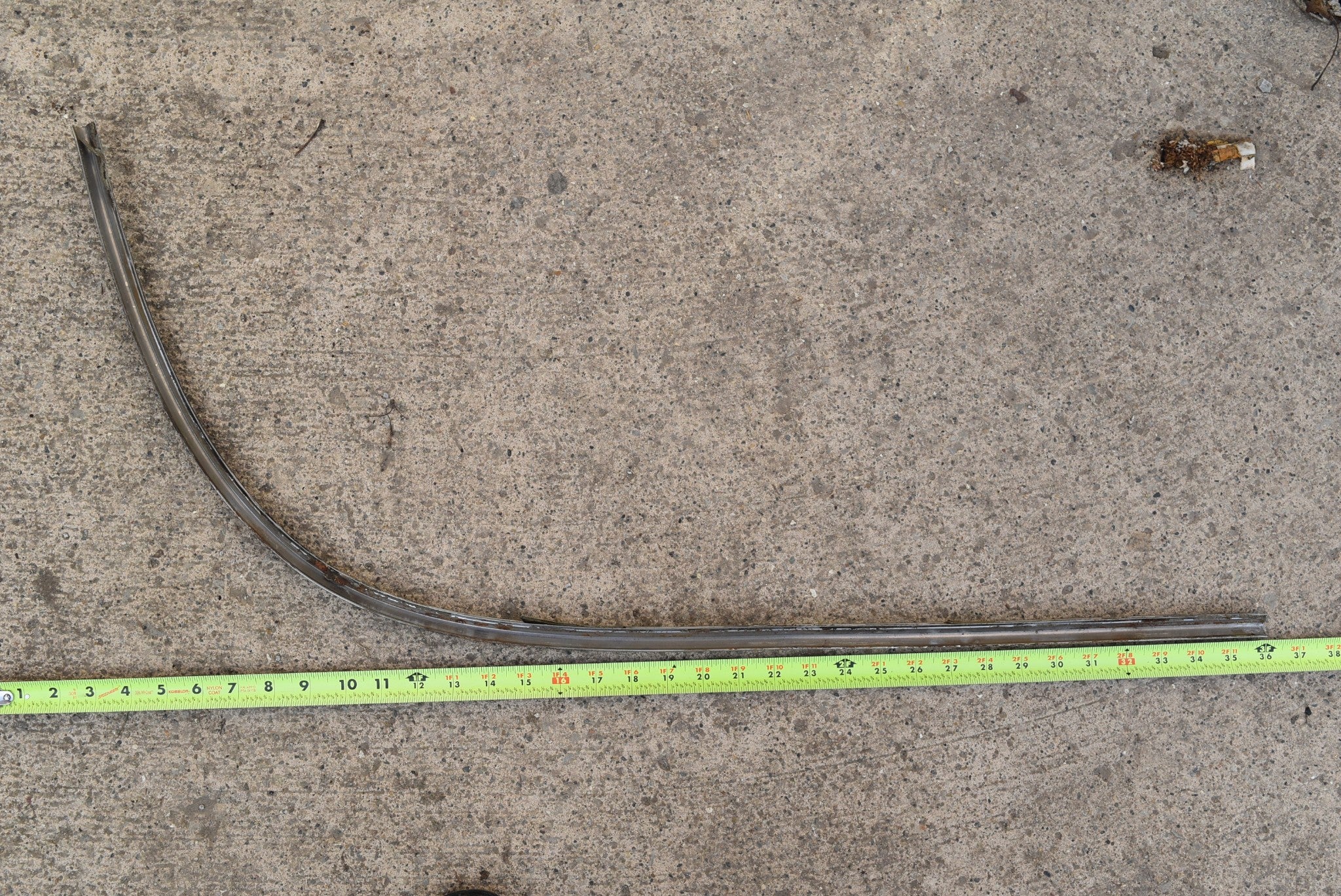 1958 58 Chevy Bel Air 4 Door Rear Windshield Lower Right Trim Belair M ...