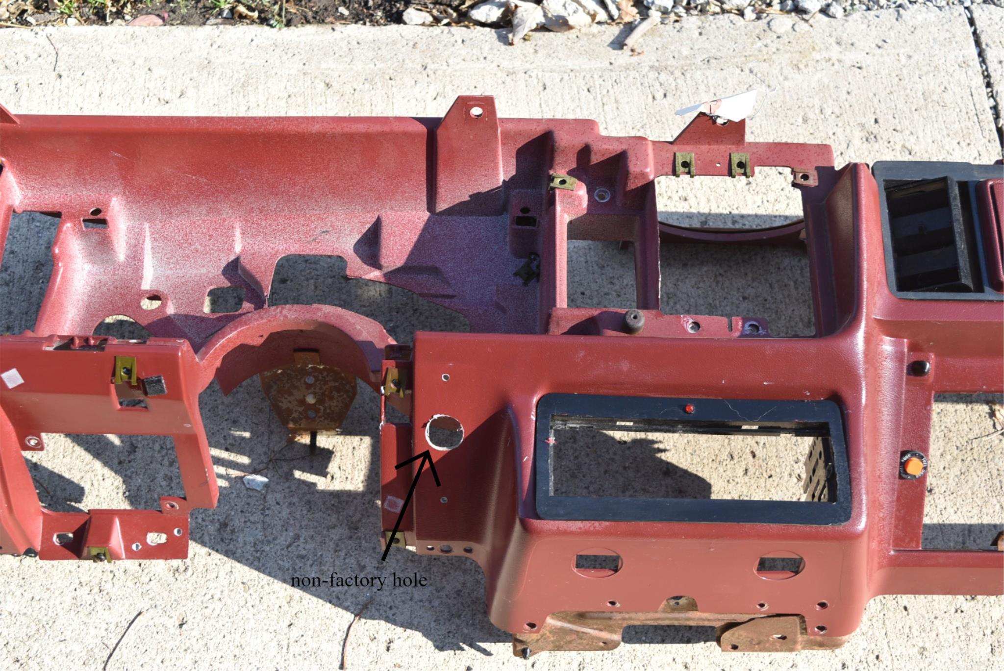 1984 1985 1986 Ford Mustang Dash Shell Skin 86 85 84 Dashboard Convert ...