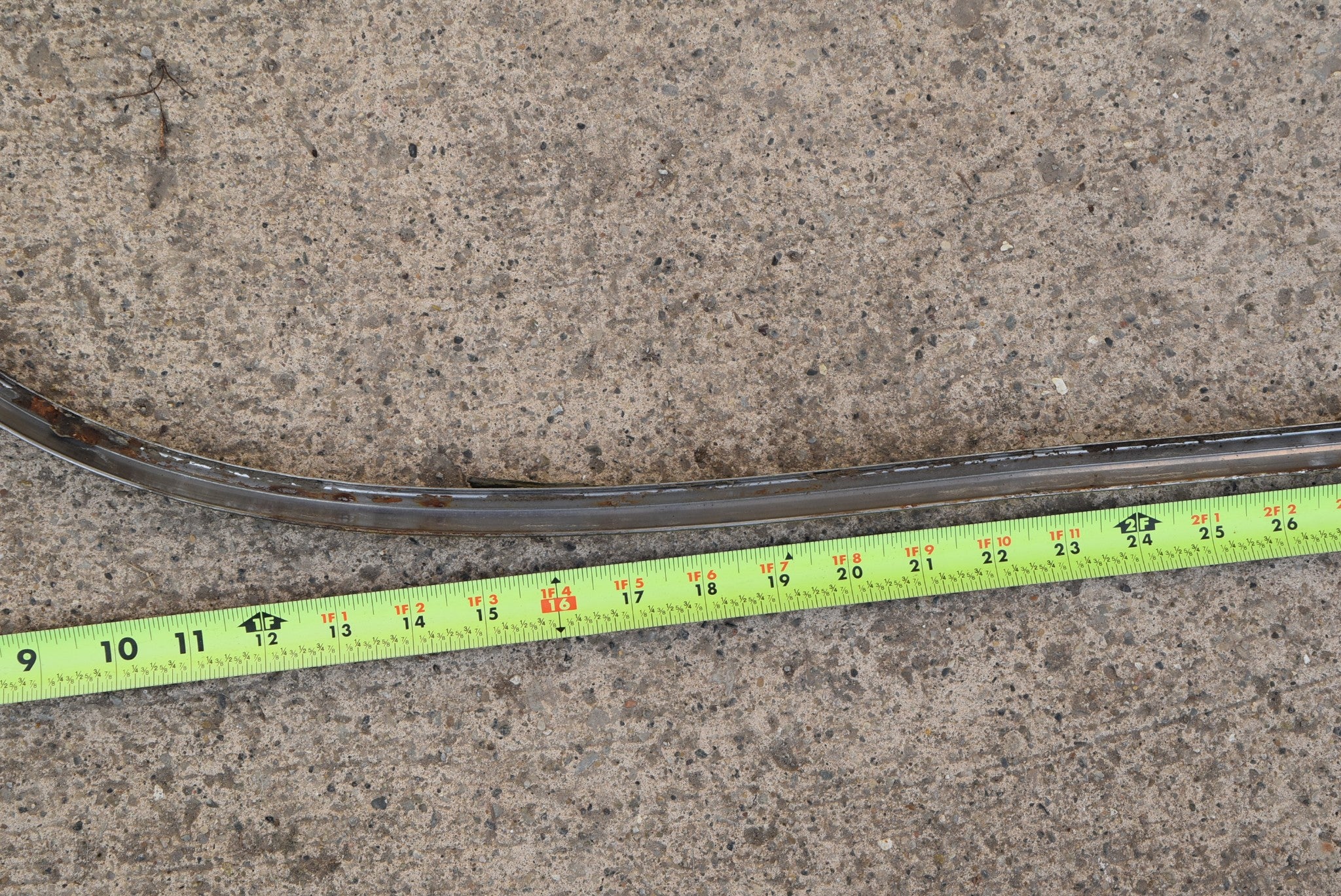 1958 58 Chevy Bel Air 4 Door Rear Windshield Lower Right Trim Belair M ...