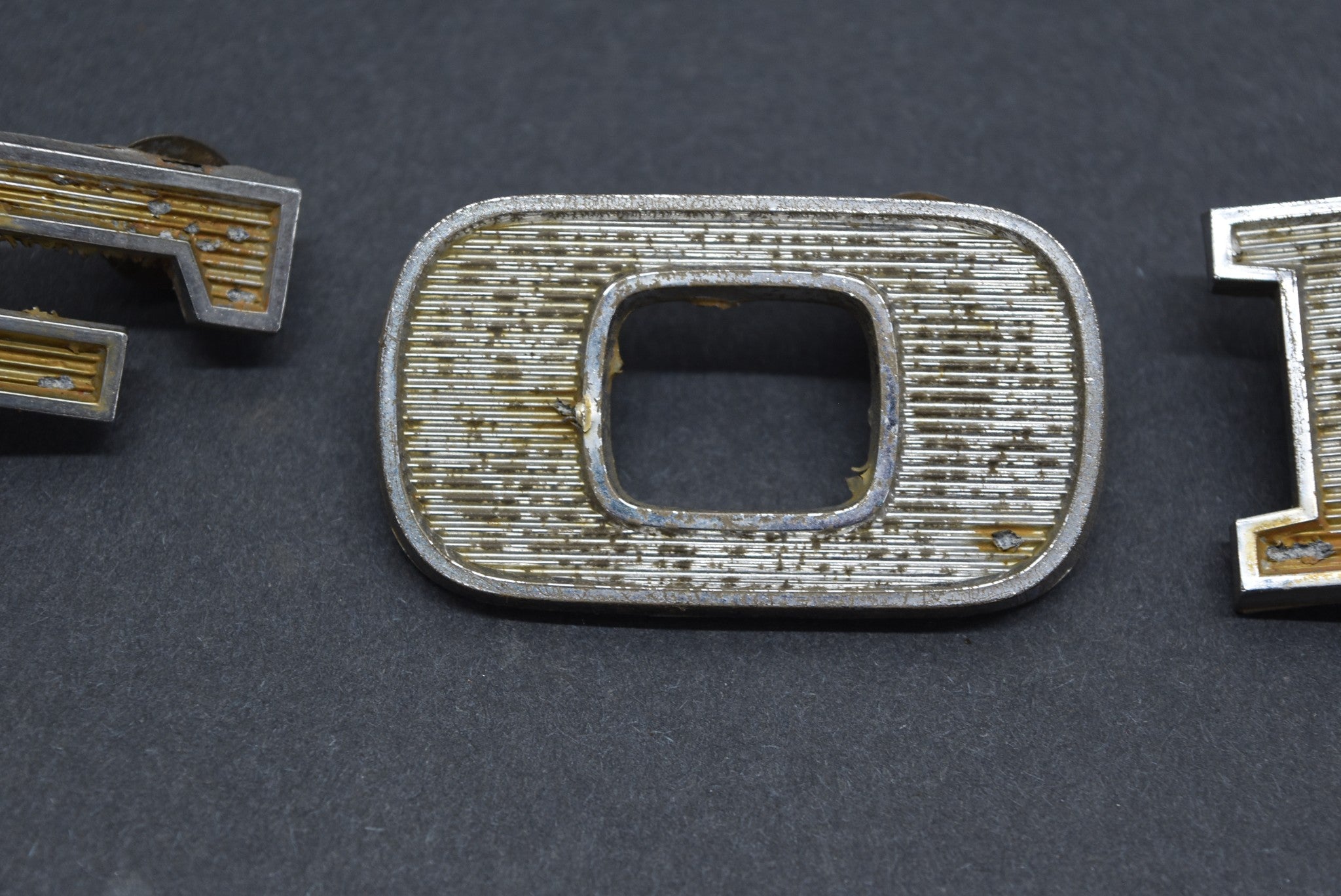 1968 1969 1970 Ford Ranchero Tailgate Emblem Letters Tail Gate OEM 68 ...