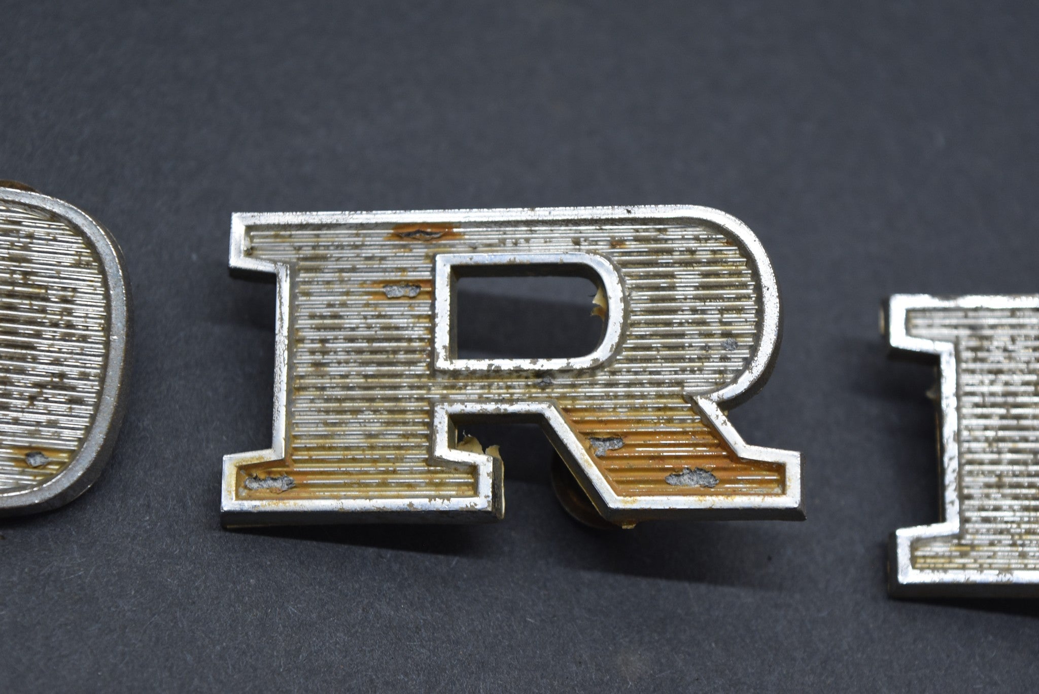 1968 1969 1970 Ford Ranchero Tailgate Emblem Letters Tail Gate OEM 68 ...