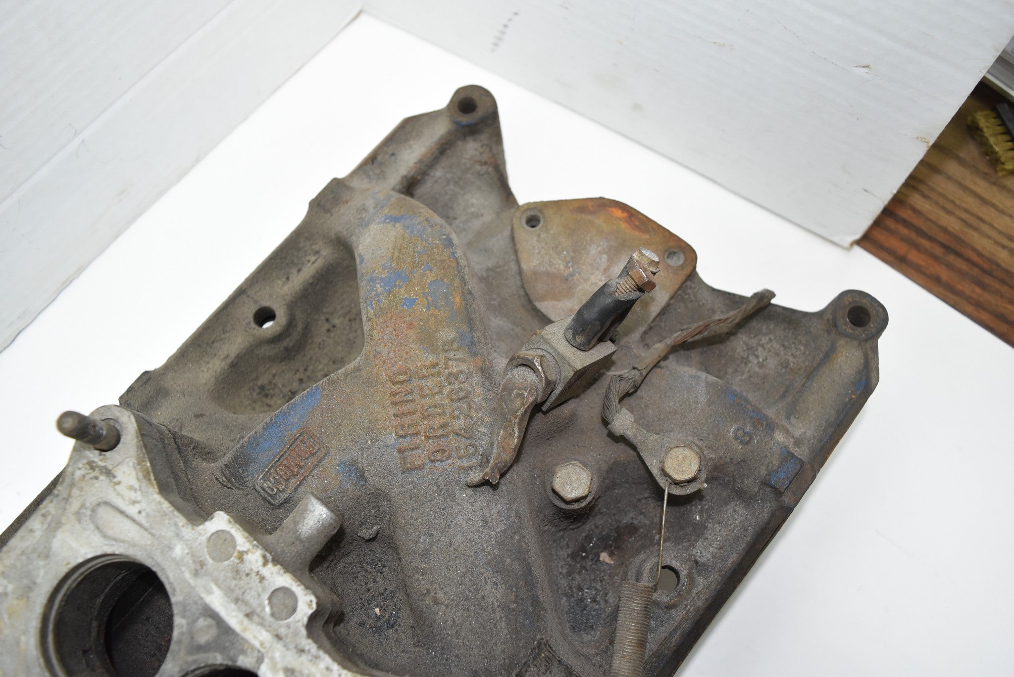 1966 Ford 289 2BBL Intake Manifold C6OE-9425-A 66 Mustang Galaxie Come ...