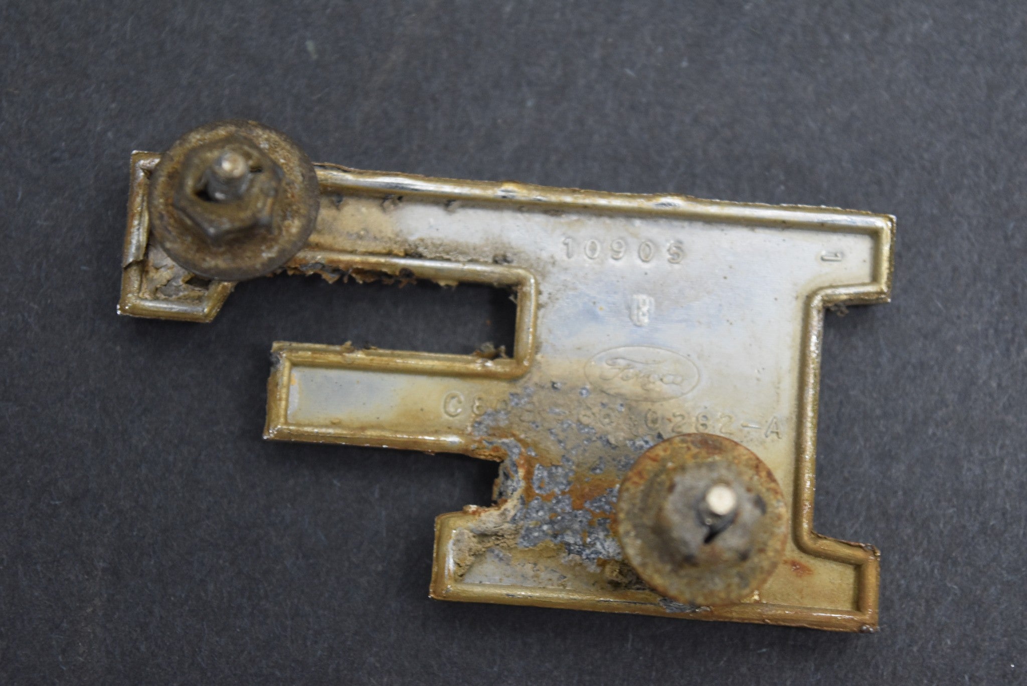 1968 1969 1970 Ford Ranchero Tailgate Emblem Letters Tail Gate OEM 68 ...