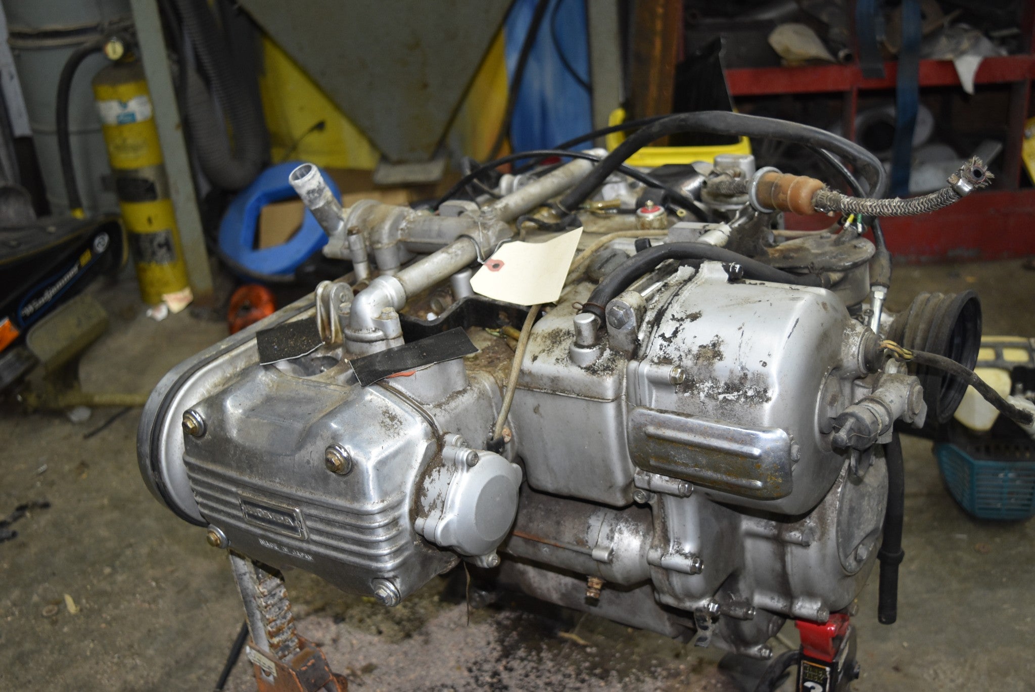 Original 1977 77 Honda GL1000 Engine Motor OEM Goldwing Tested Working ...