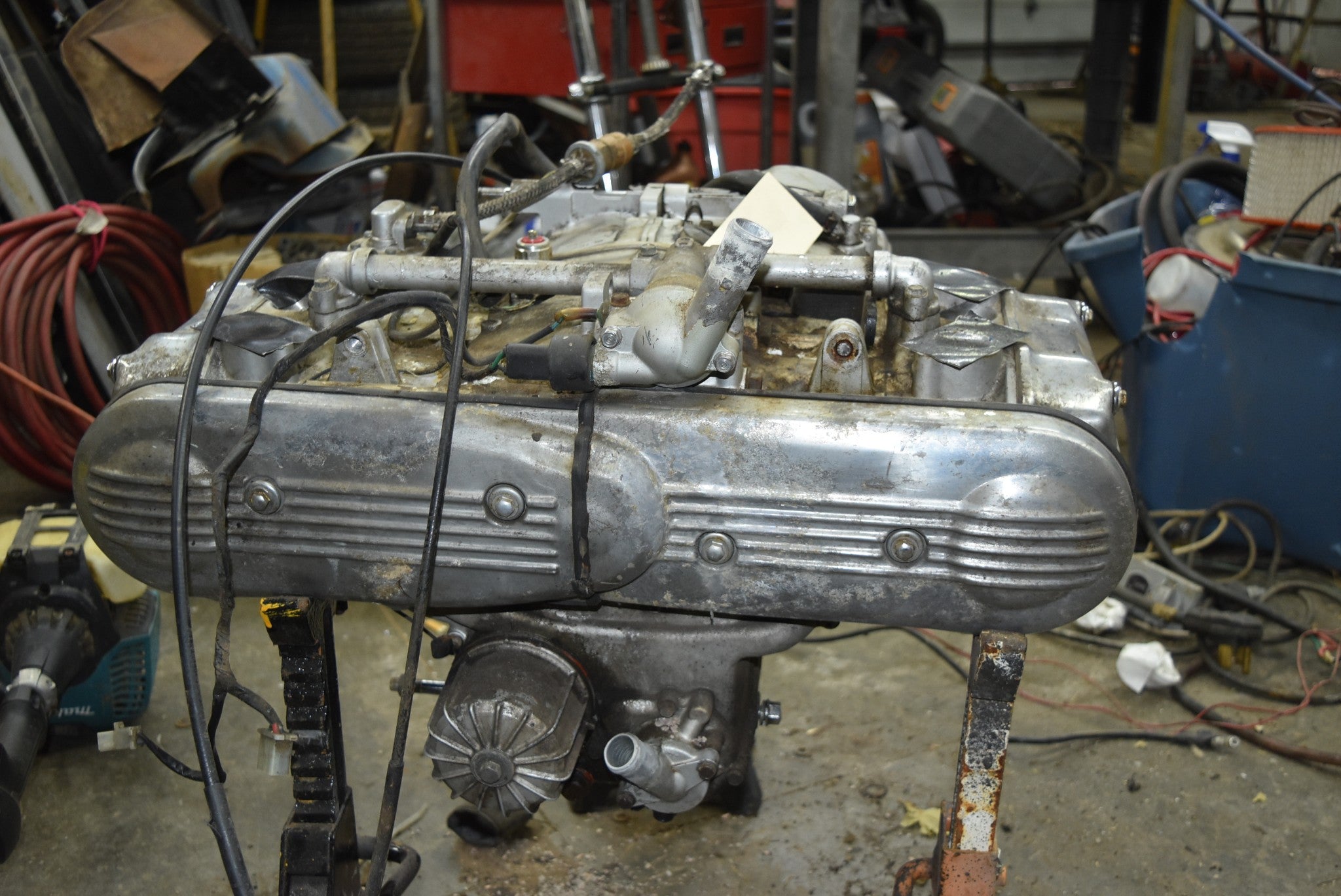 Original 1977 77 Honda GL1000 Engine Motor OEM Goldwing Tested Working ...