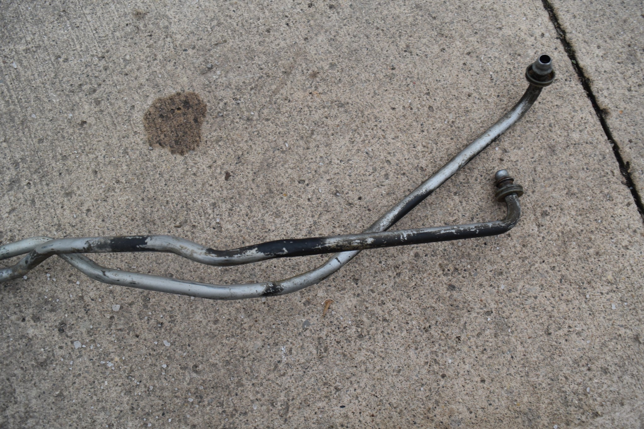 2002 CHEVROLET SLVERADO DURAMAX TRANSMISSION COOLER LINE 02 6.6 LB7 AL ...