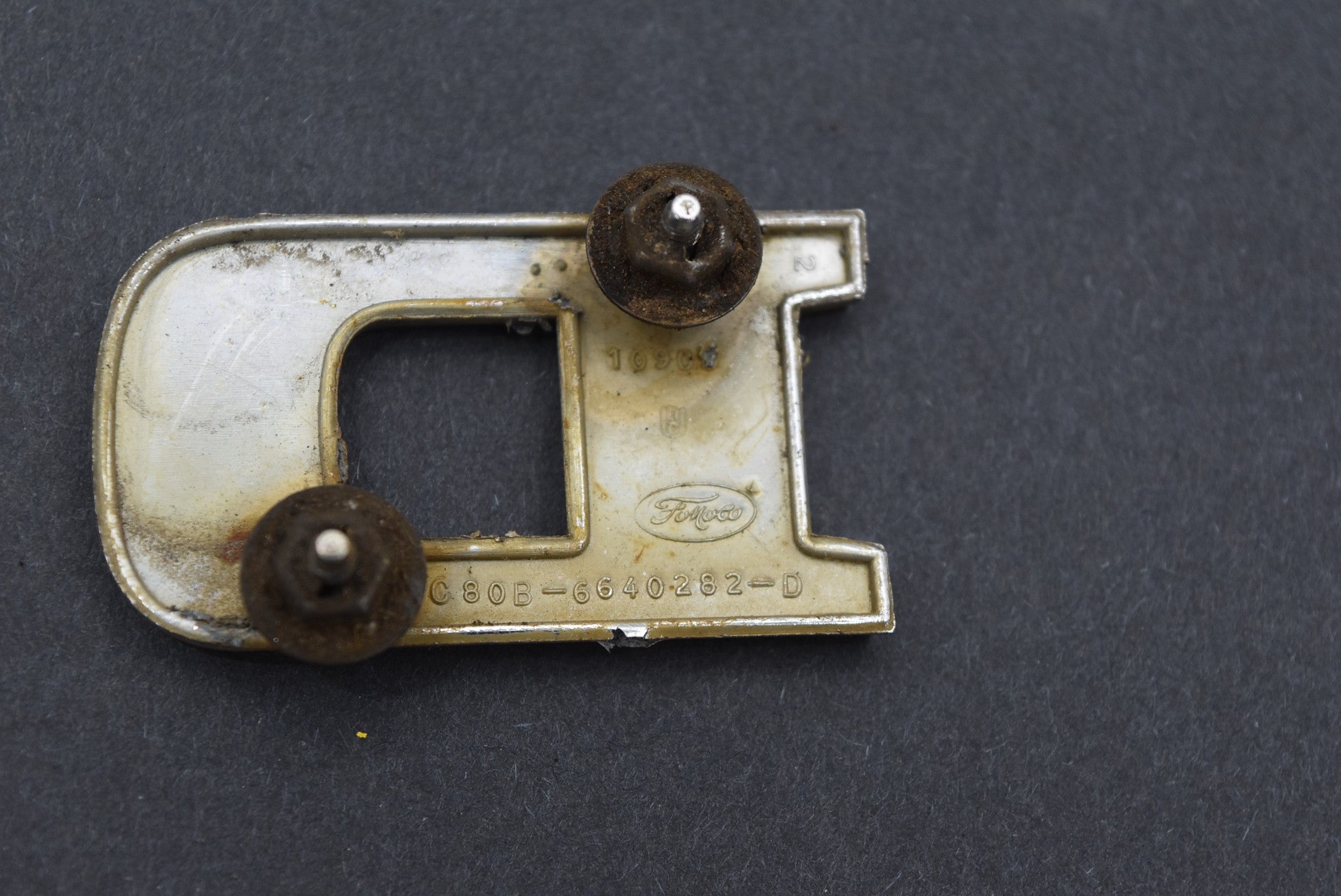 1968 1969 1970 Ford Ranchero Tailgate Emblem Letters Tail Gate OEM 68 ...