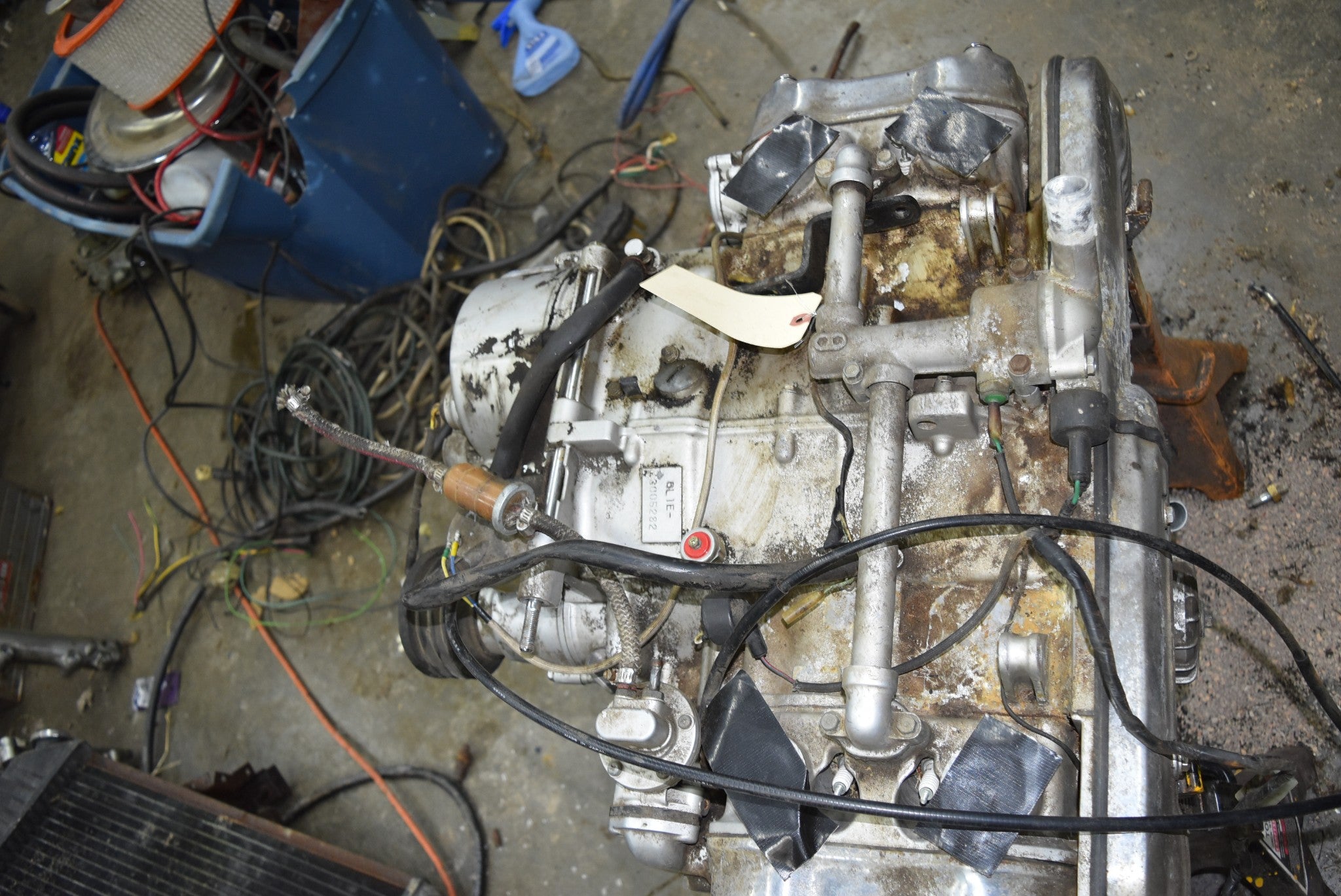 Original 1977 77 Honda GL1000 Engine Motor OEM Goldwing Tested Working ...