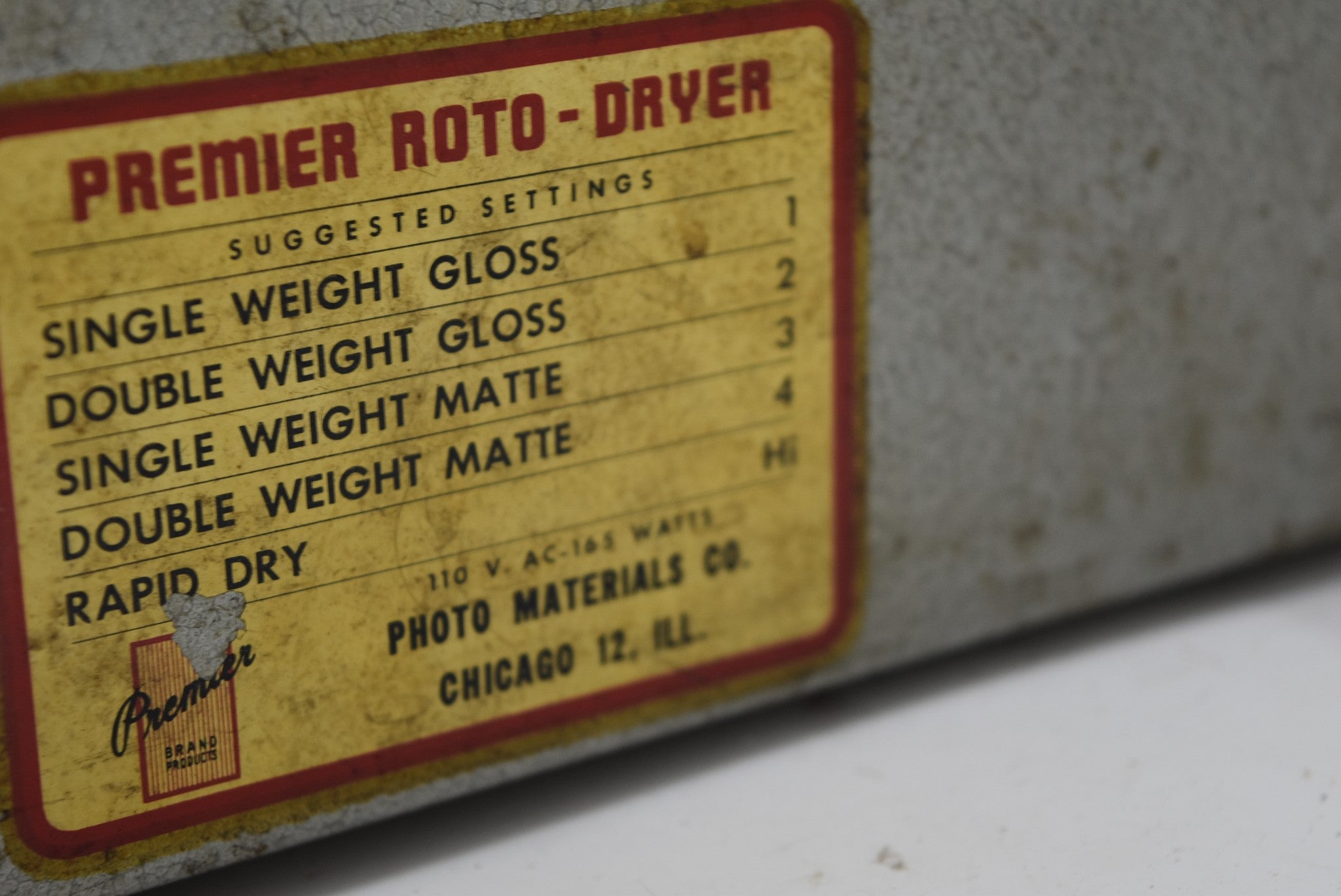 Vintage Roto Dryer Photo Print Premier Photography– FatMan's Garage, LLC