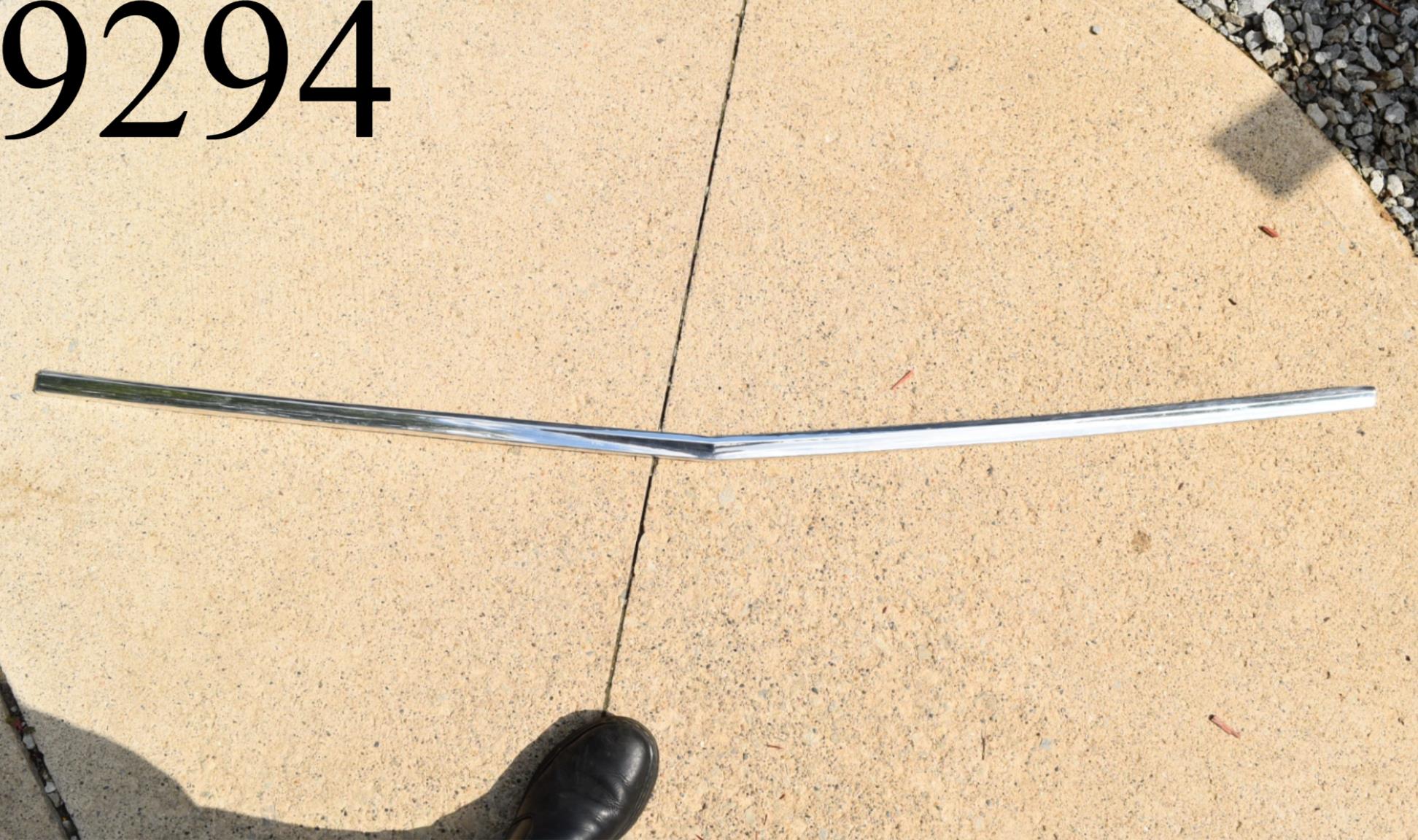 1964 Ford Galaxie XL 500 Hood Lip Trim Moulding Restored Refurbished 6 ...