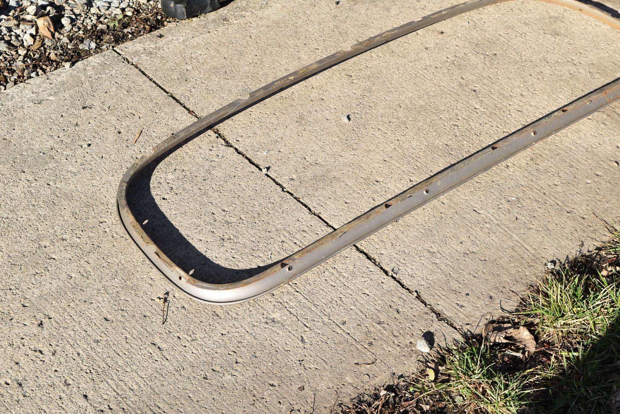 1958 Cadillac Limo Series 75 Fleetwood Rear Window Interior Trim Garni ...