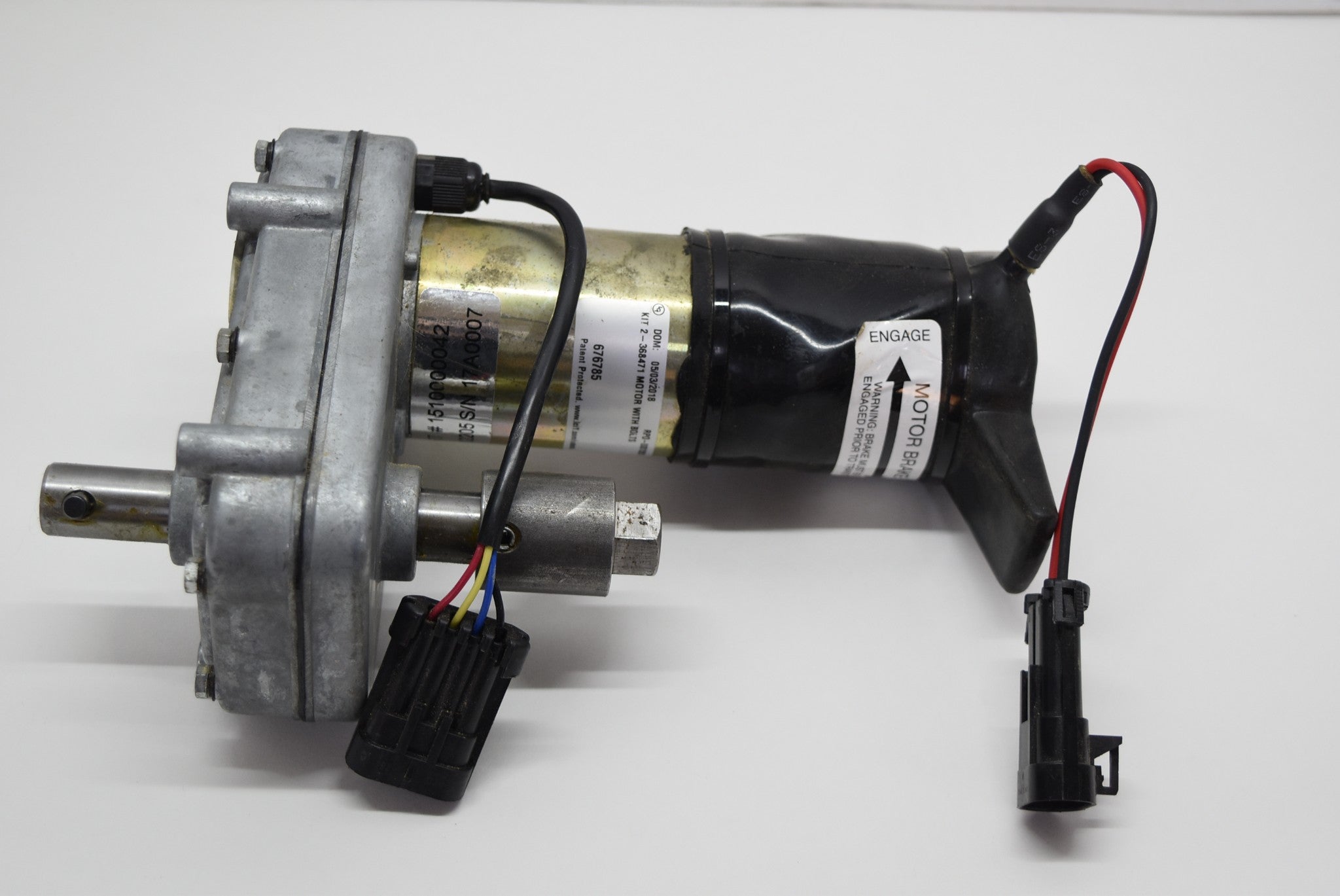 LIPPERT COMP 368471 Slide Out Motor Kwikee Power Gear With Correction ...